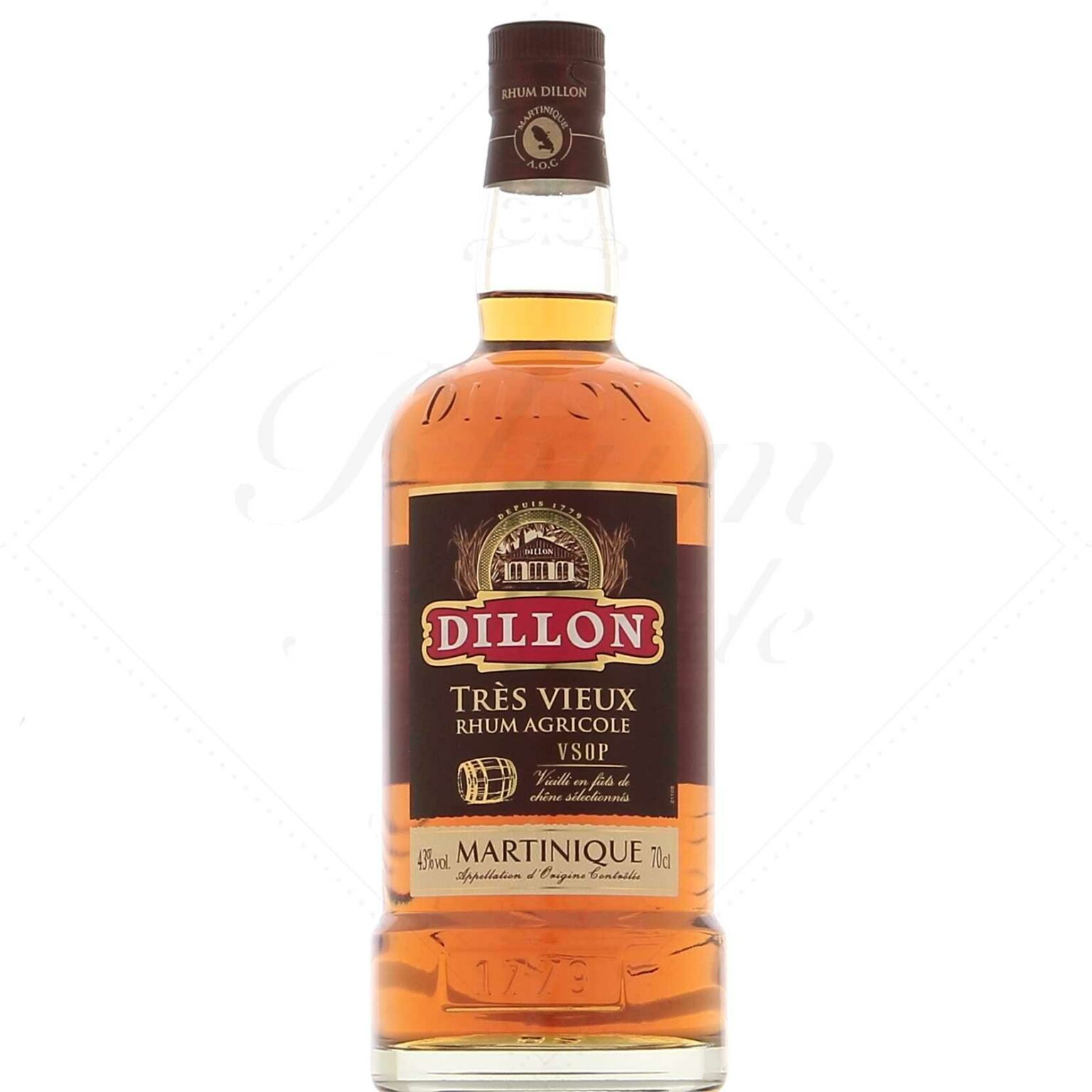 Dillon VSOP 43° - Rhum Attitude