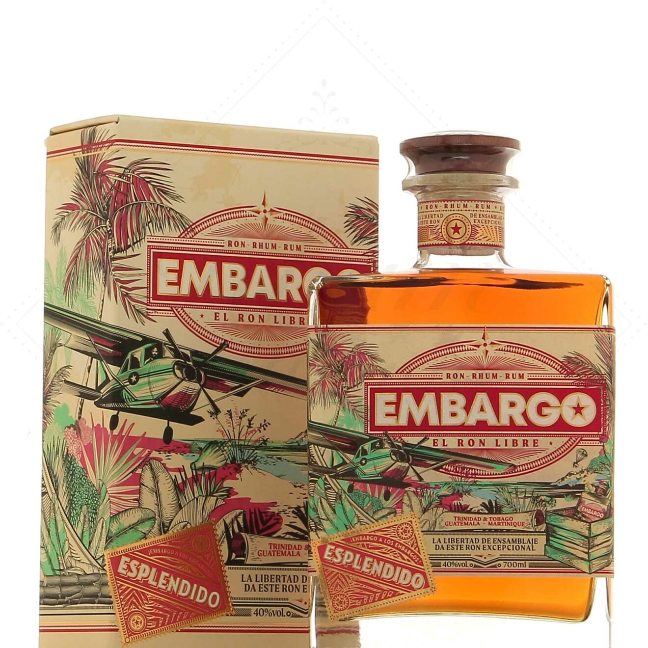 Embargo Añejo Esplendido 40° - Rhum Attitude