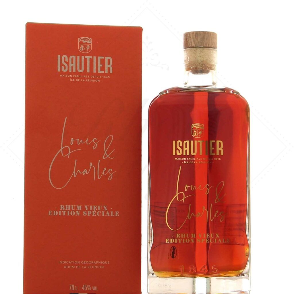 Isautier Louis & Charles Rhum Vieux 45° - Rhum Attitude