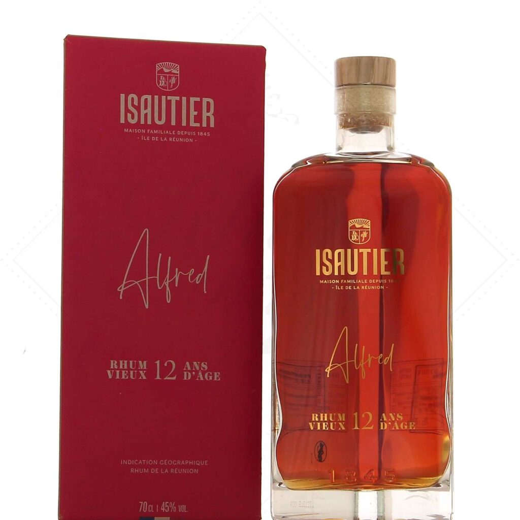 Isautier 12 ans Alfred Rhum Vieux 45° - Rhum Attitude