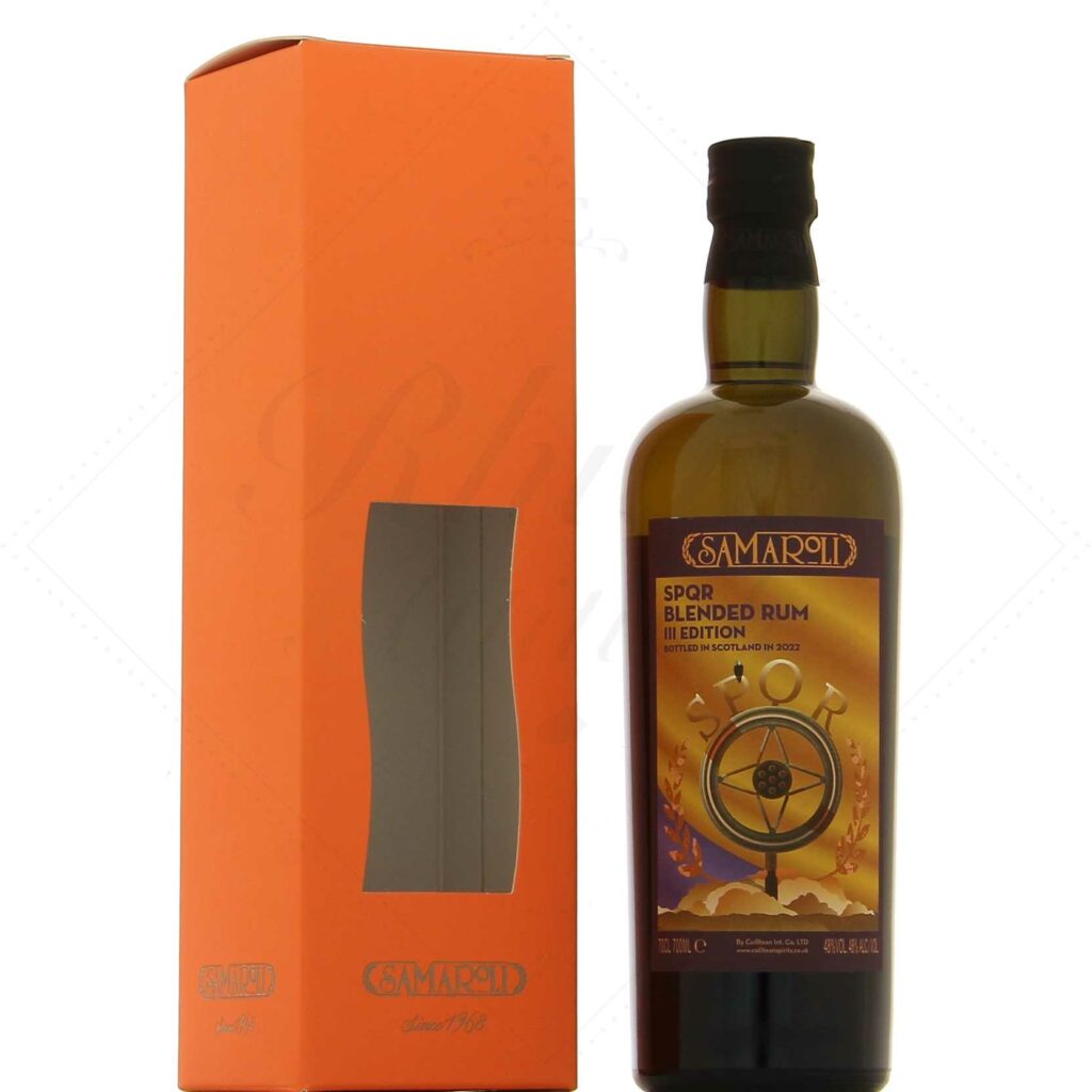 Samaroli SPQR Blend Édition 2022 48° - Rhum Attitude