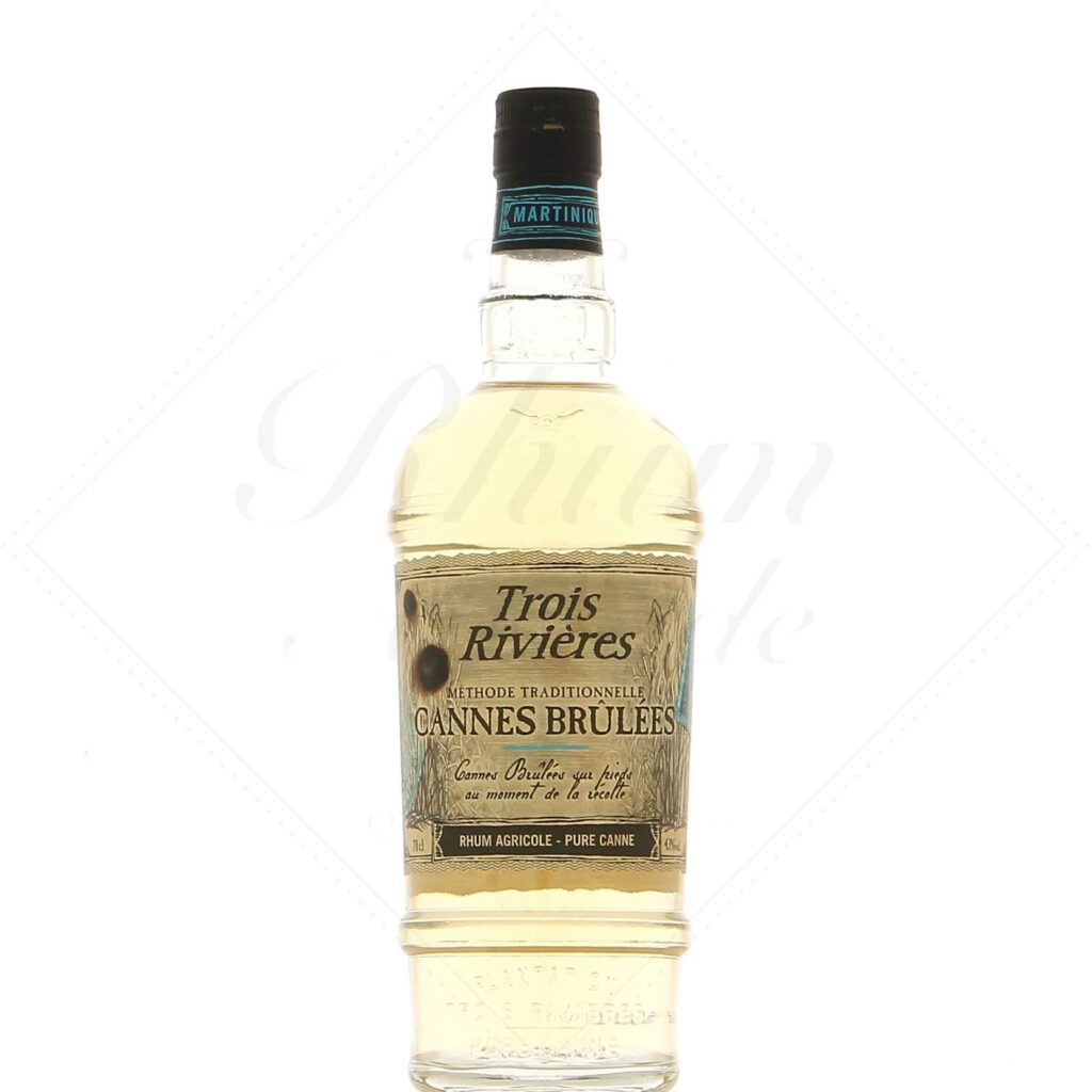 Trois Rivières Cannes Brûlées 43° - Rhum Attitude
