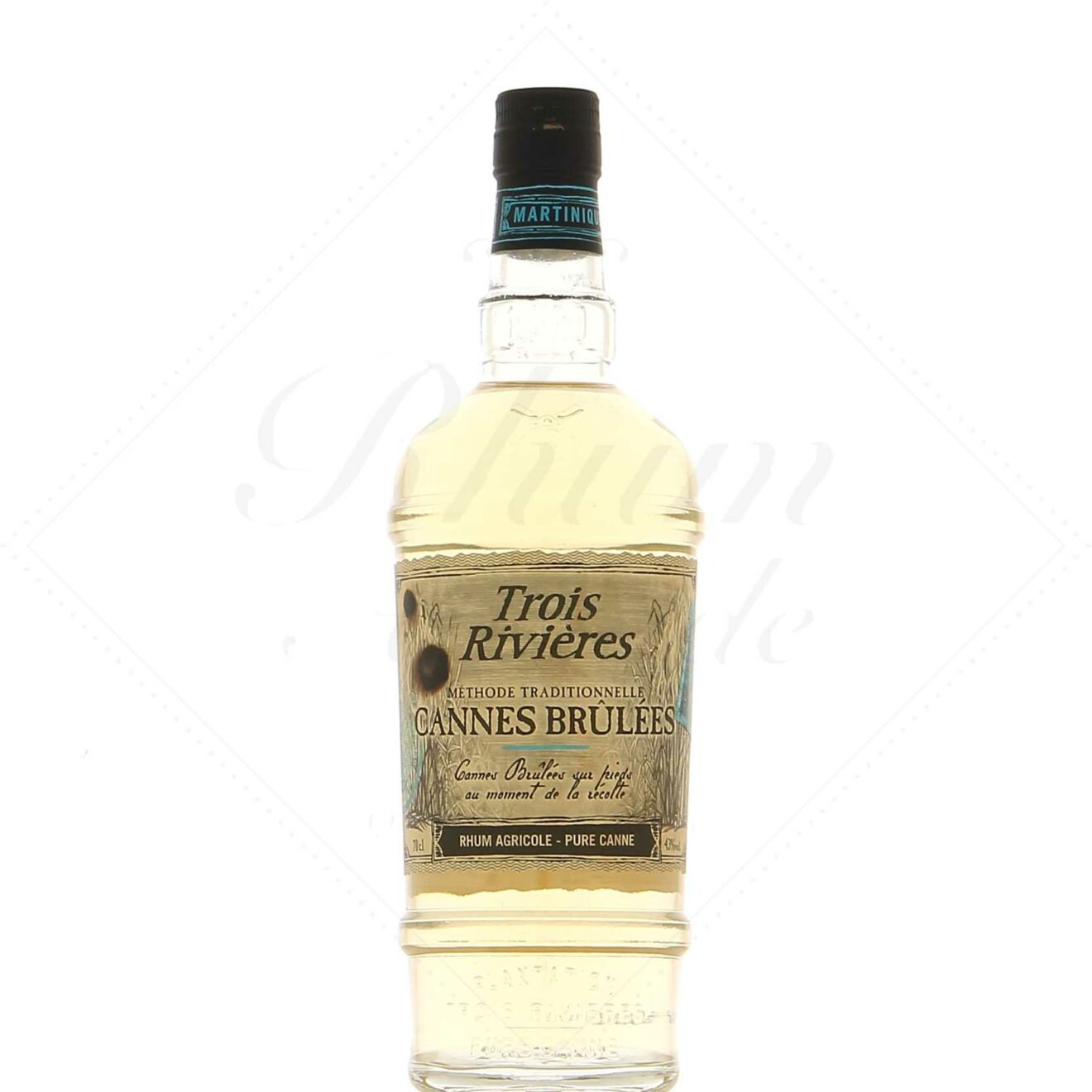 Trois Rivières Cannes Brûlées 43° - Rhum Attitude