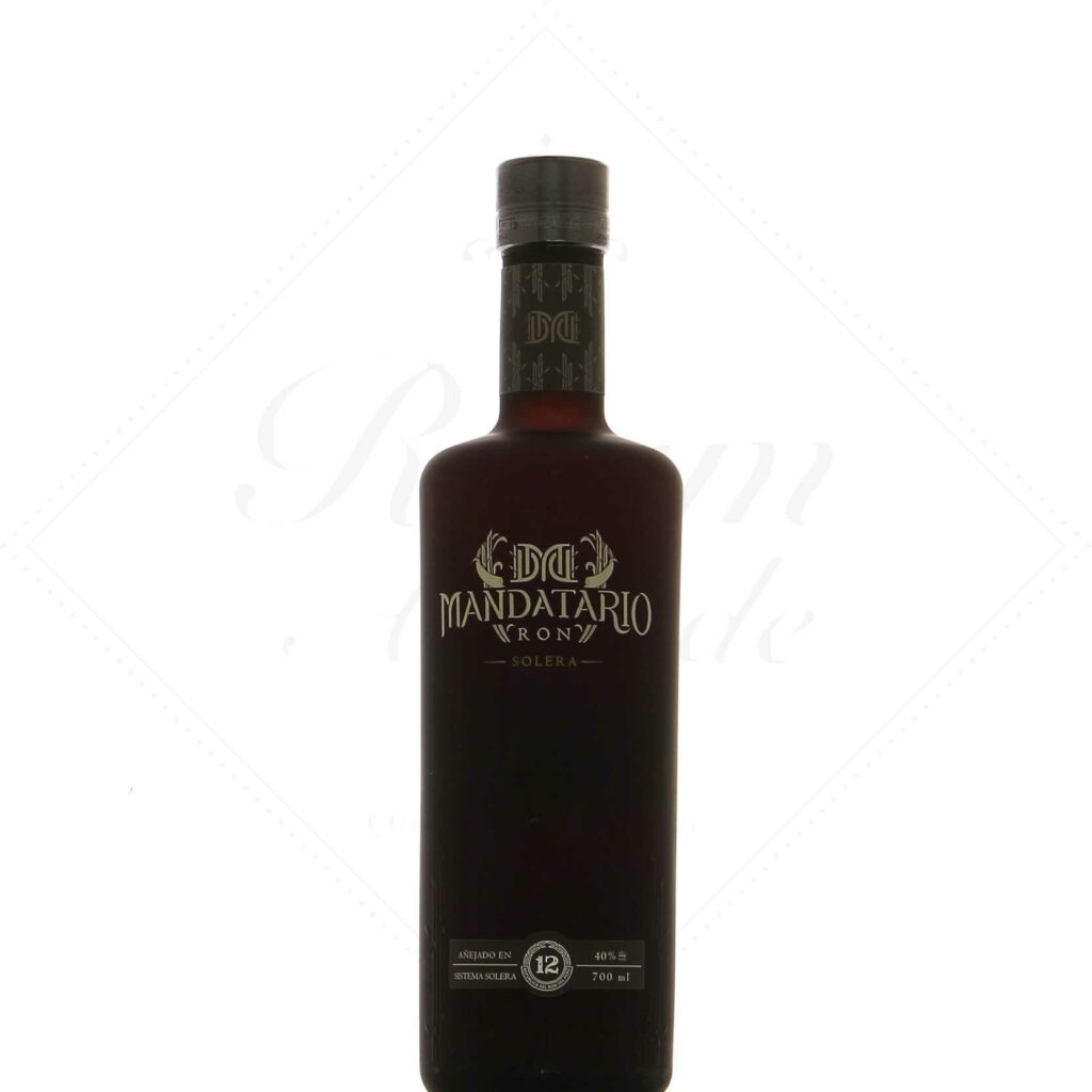 Mandatario Ron Solera 12 40° - Rhum Attitude