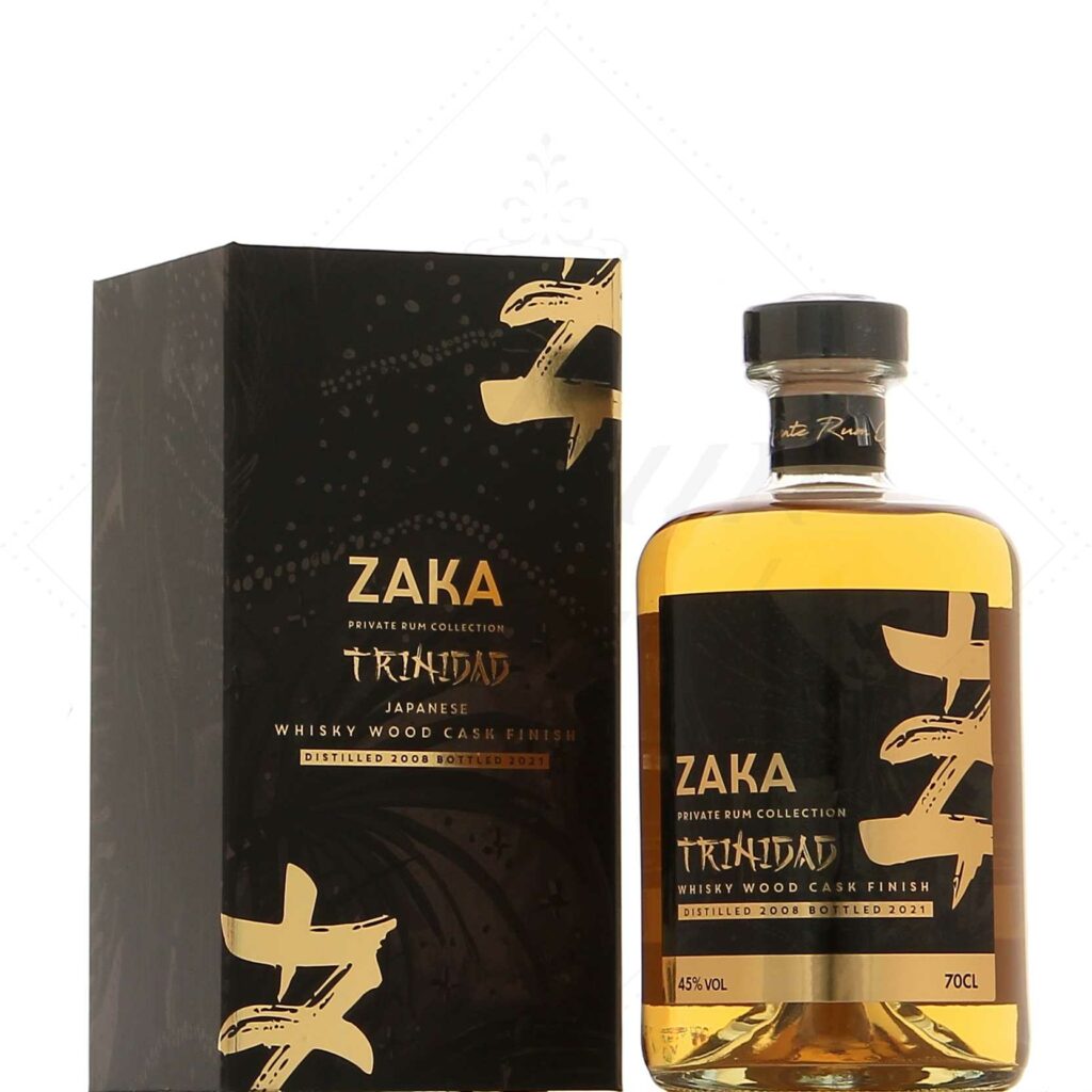 Zaka Rum Trinidad Japanese Whisky Cask Finish 45° - Rhum Attitude
