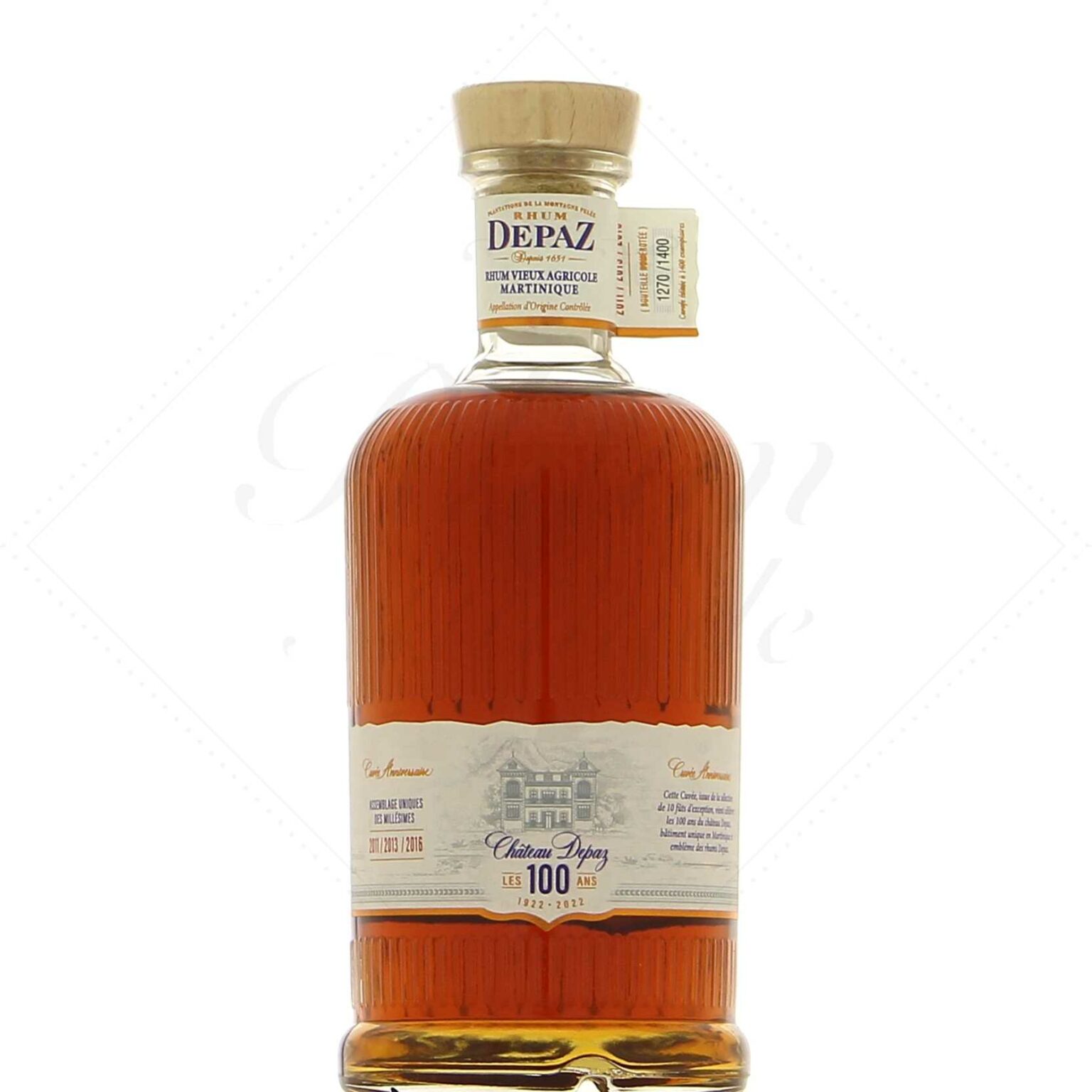 Depaz Cuvée des 100 ans du Château 45° - Rhum Attitude