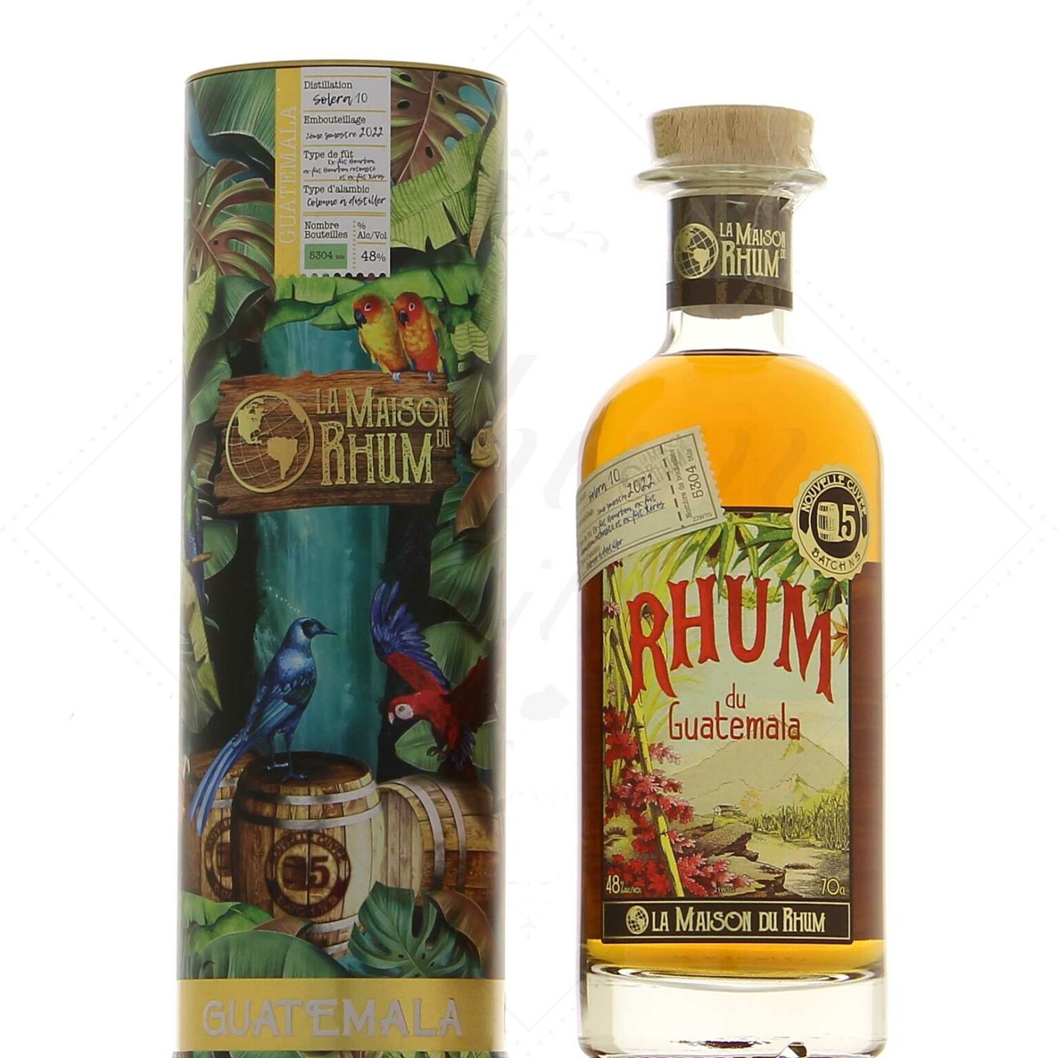 La Maison du Rhum Guatemala Botran batch #5 Solera 48° - Rhum Attitude