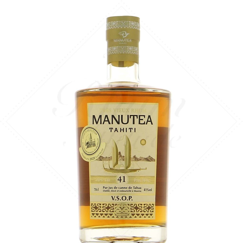 Manutea VSOP 41° - Rhum Attitude