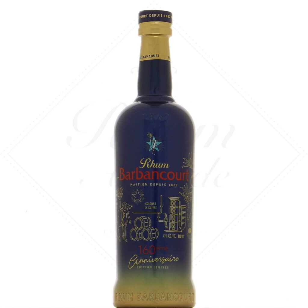 Barbancourt 160th anniversary 43° - Rhum Attitude