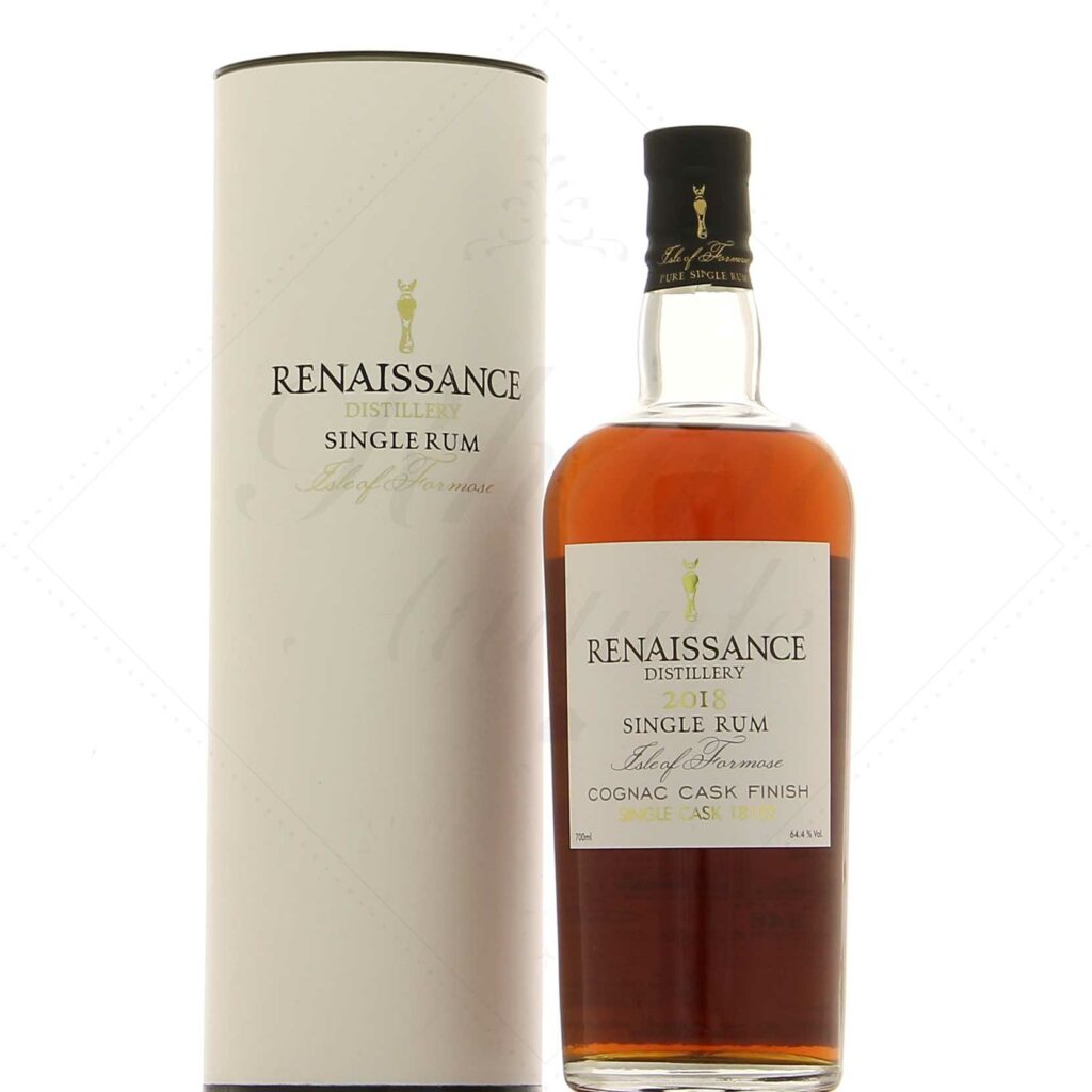 Renaissance Cognac cask finish 2018 Cask 18102 64,4° - Rhum Attitude