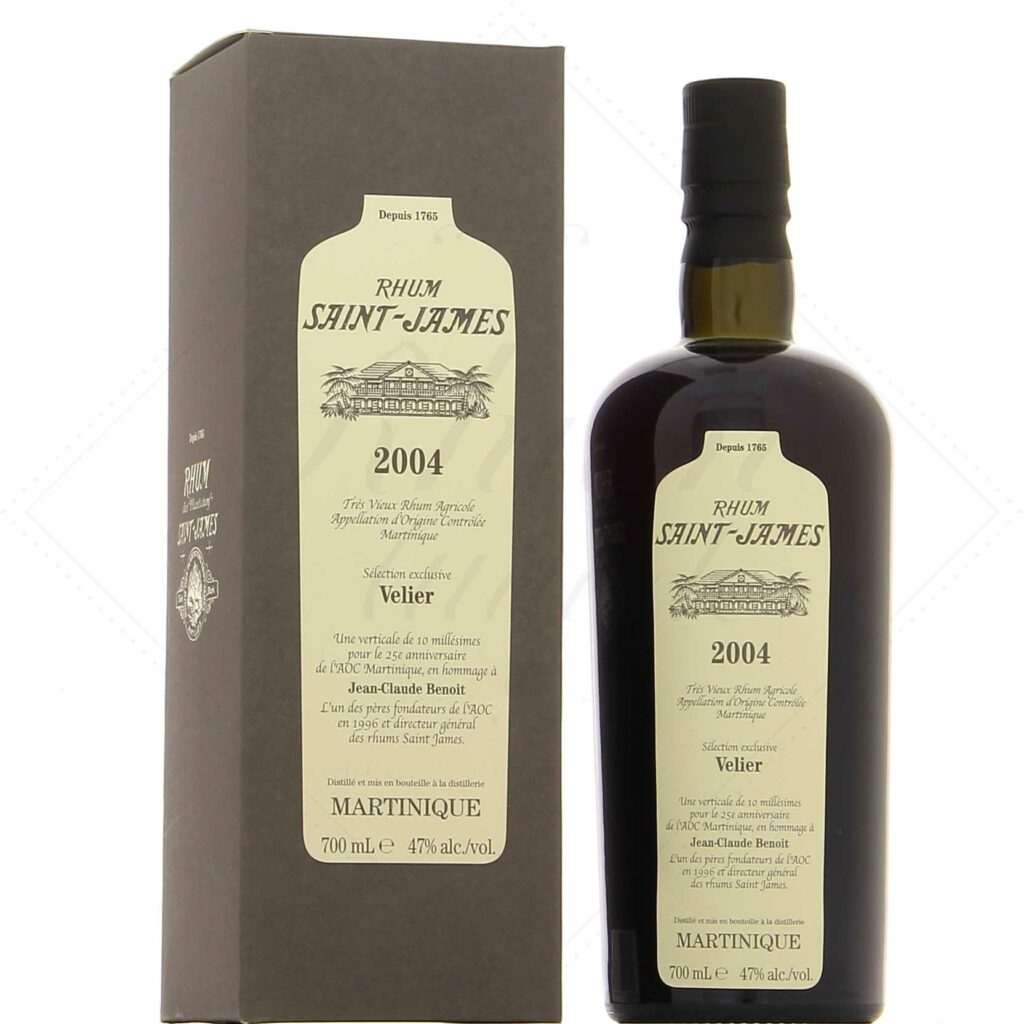 Saint James Velier 25ème anniversaire AOC 2004 47° - Rhum Attitude