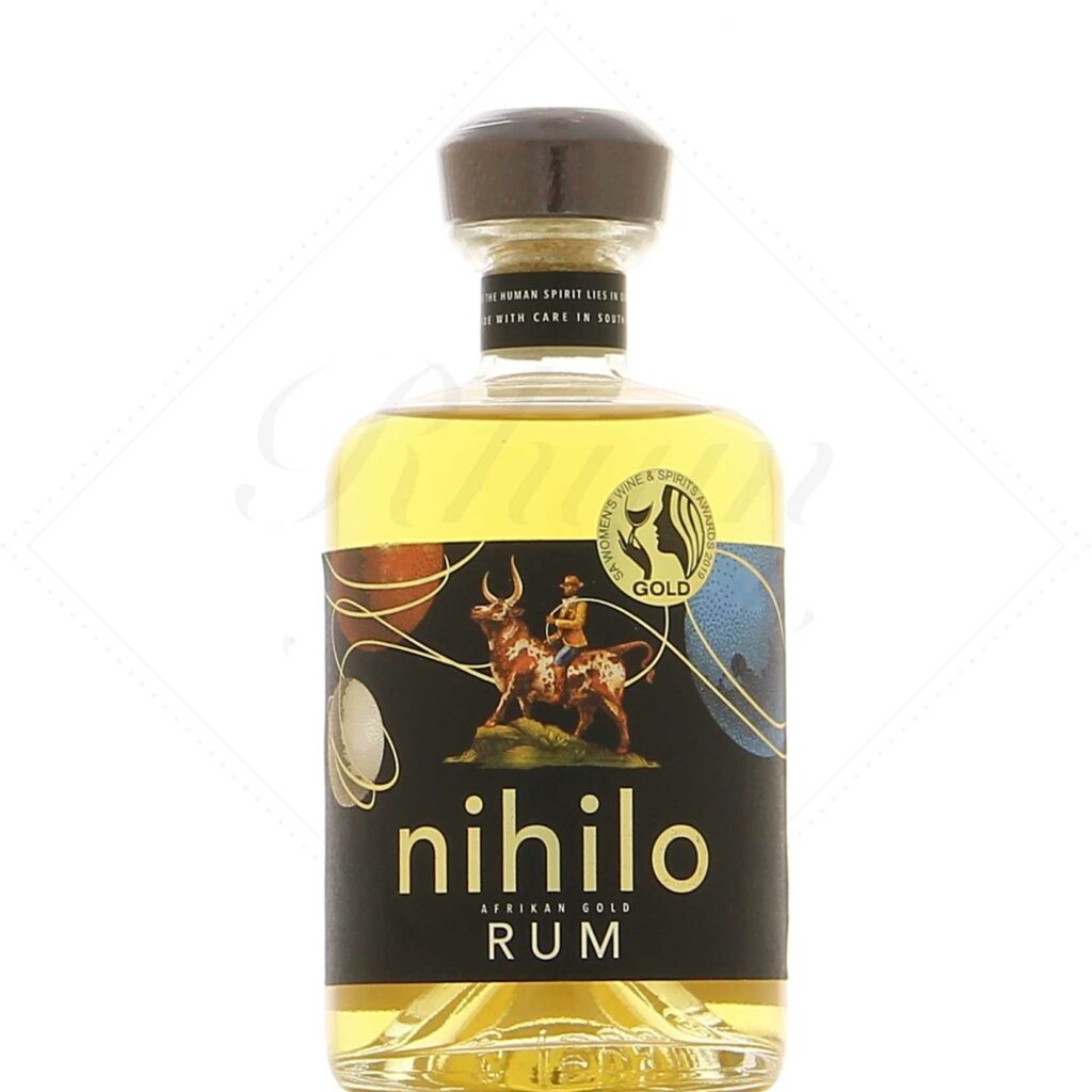 Nihilo Afrikan Gold Rum 43° - Rhum Attitude
