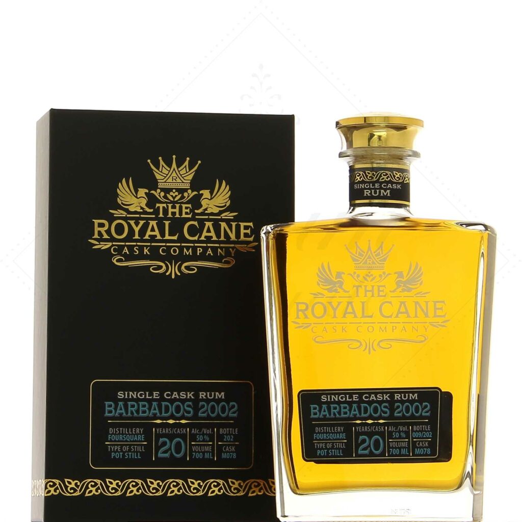 Royal Cane Foursquare 2002 20 ans 50° - Rhum Attitude