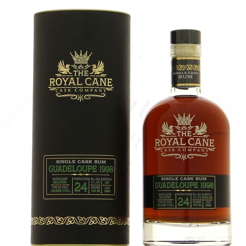 Royal Cane Guadeloupe 1998 24 years old 51.5° - Rhum Attitude