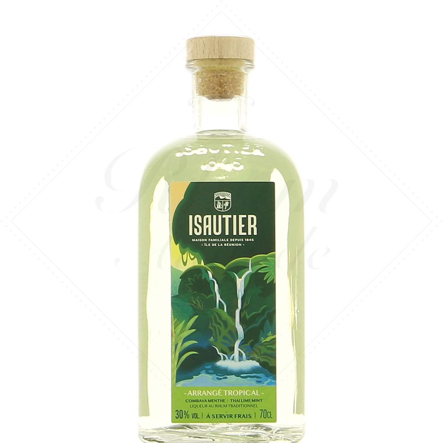 Isautier Arrangé Tropical Combava Menthe 30° - Rhum Attitude