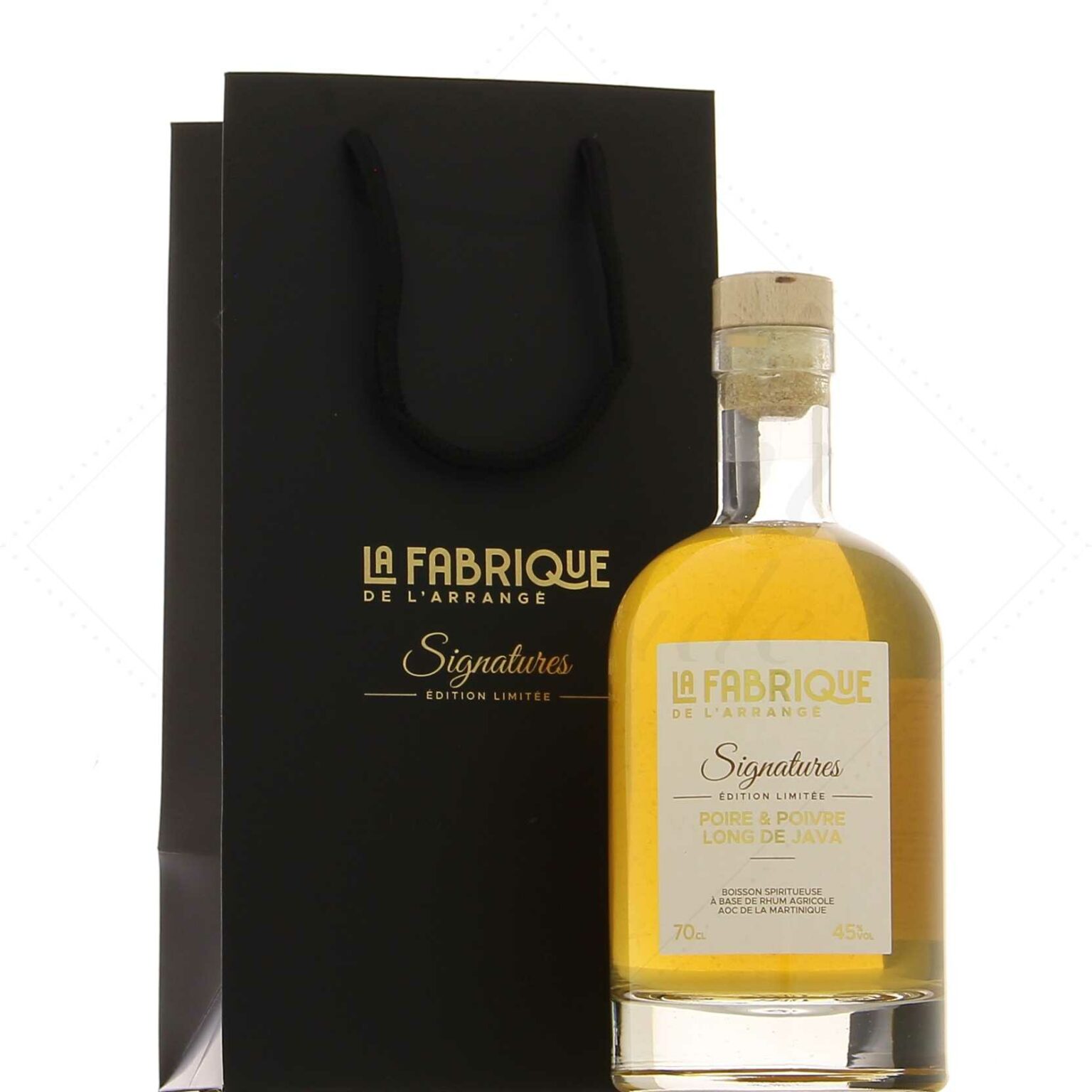 La Fabrique de l'Arrangé Signatures Poire et Poivre de Java 45° - Rhum ...