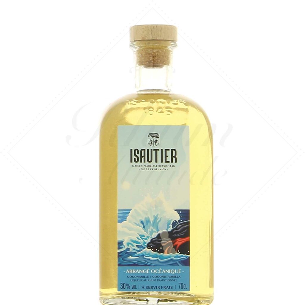 Isautier Arrangé Océanique Coco Vanille 30° - Rhum Attitude