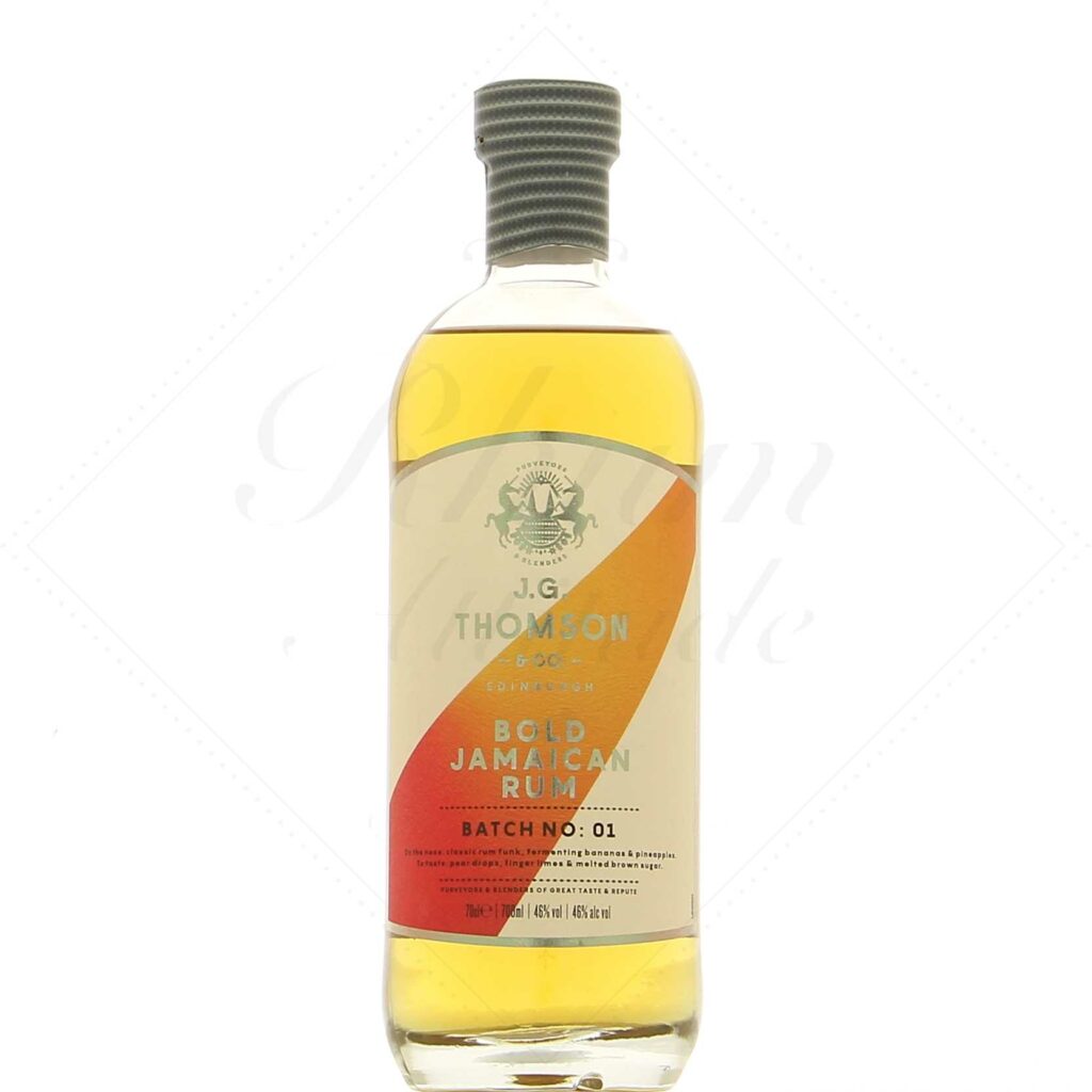 JG Thomson Bold Jamaican Rum 46° - Rhum Attitude