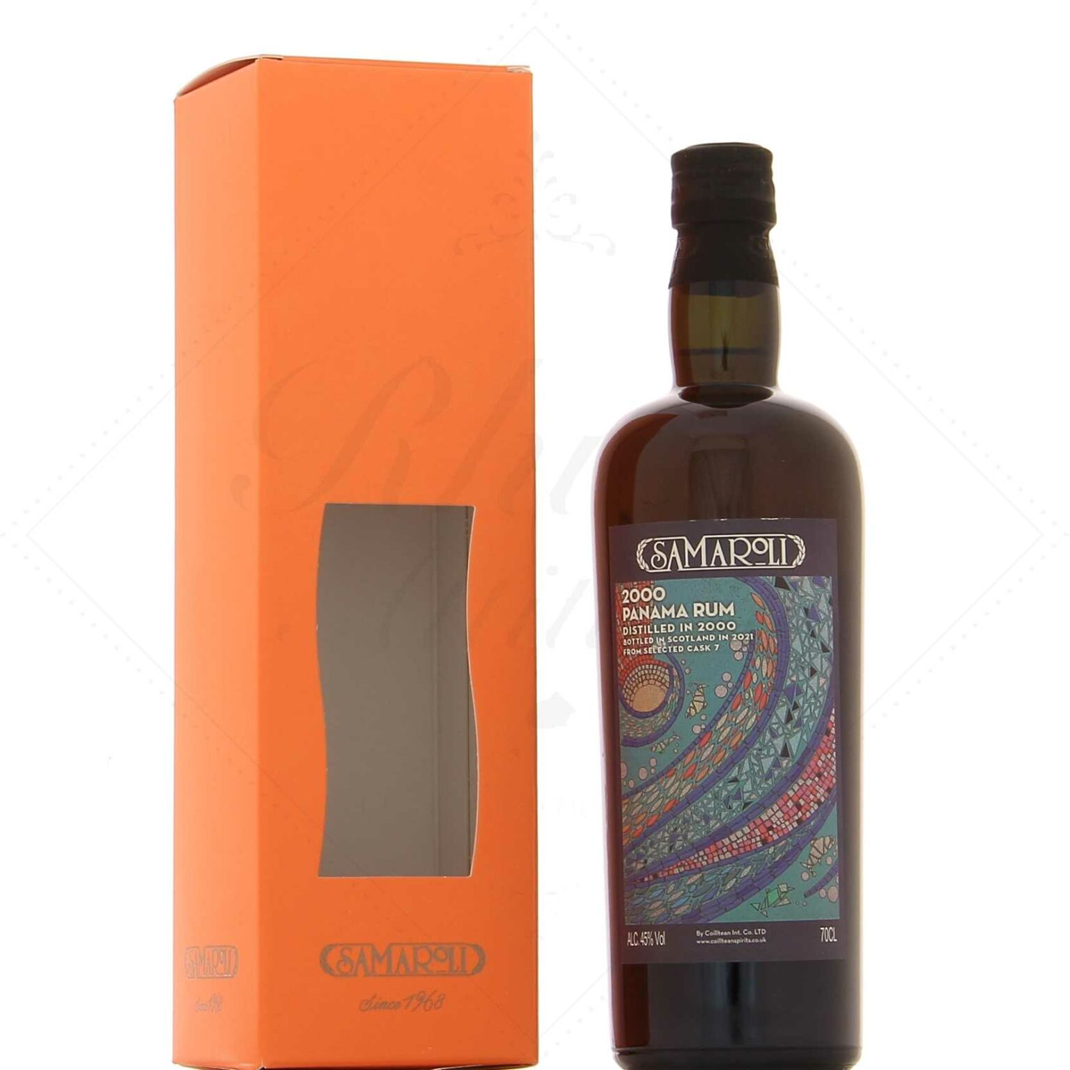 Samaroli Panama 2000 21 ans 45° - Rhum Attitude