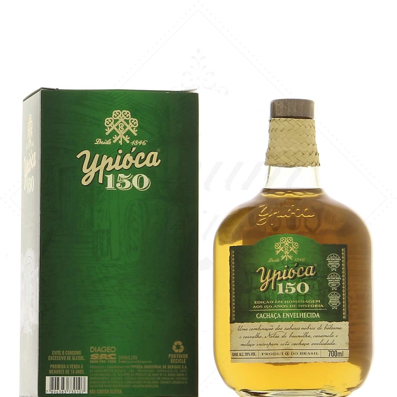 Ypioca Cachaça 150 39° - Rhum Attitude