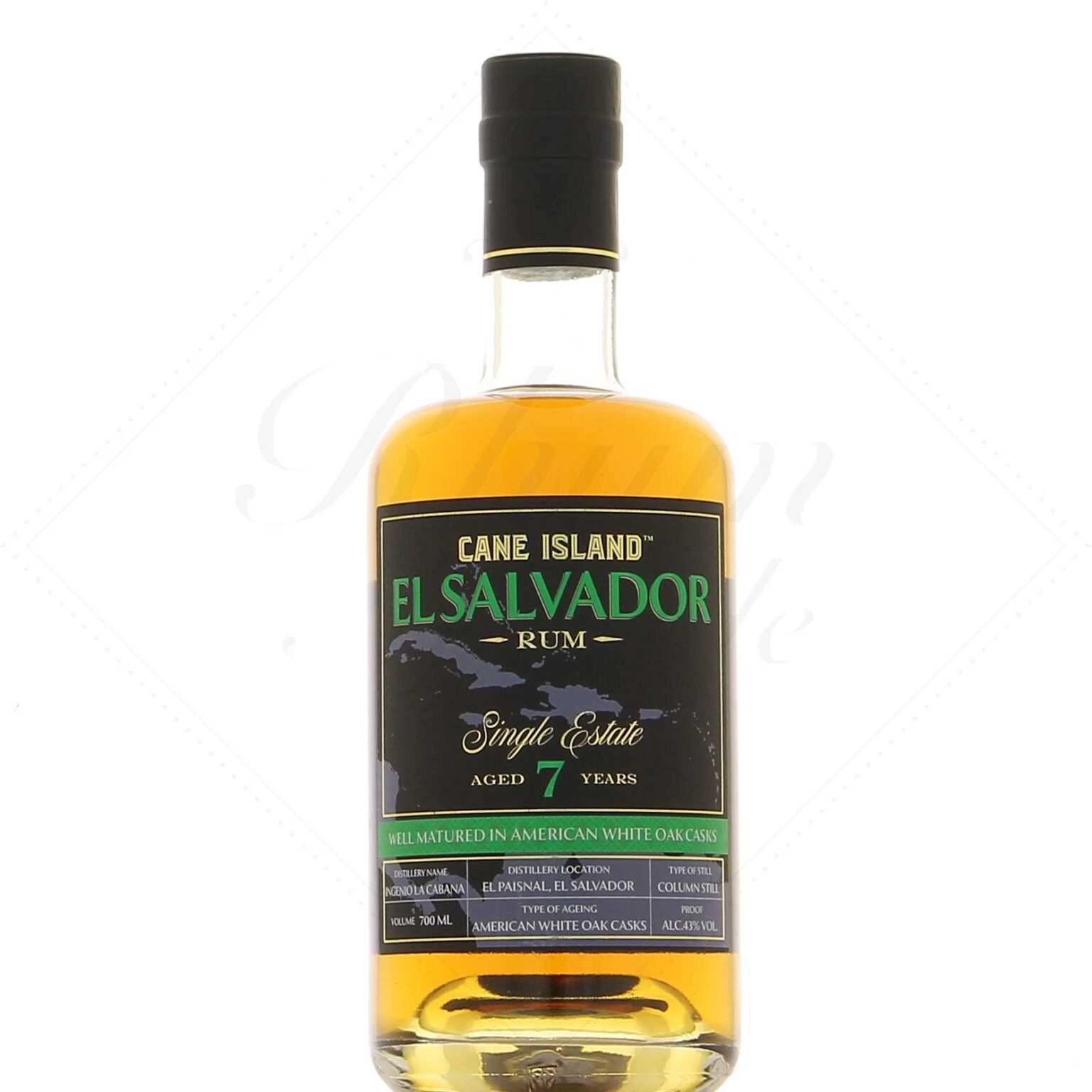 Cane Island Single Estate El Salvador 7 years 43° - Rum Attitude