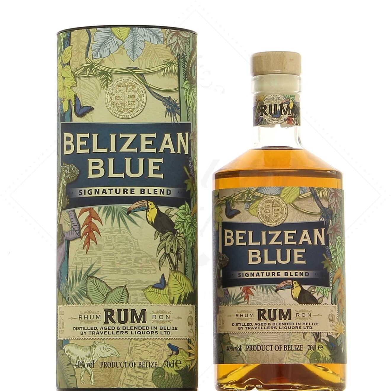 Belizean Blue Signature Blend 40° - Rhum Attitude