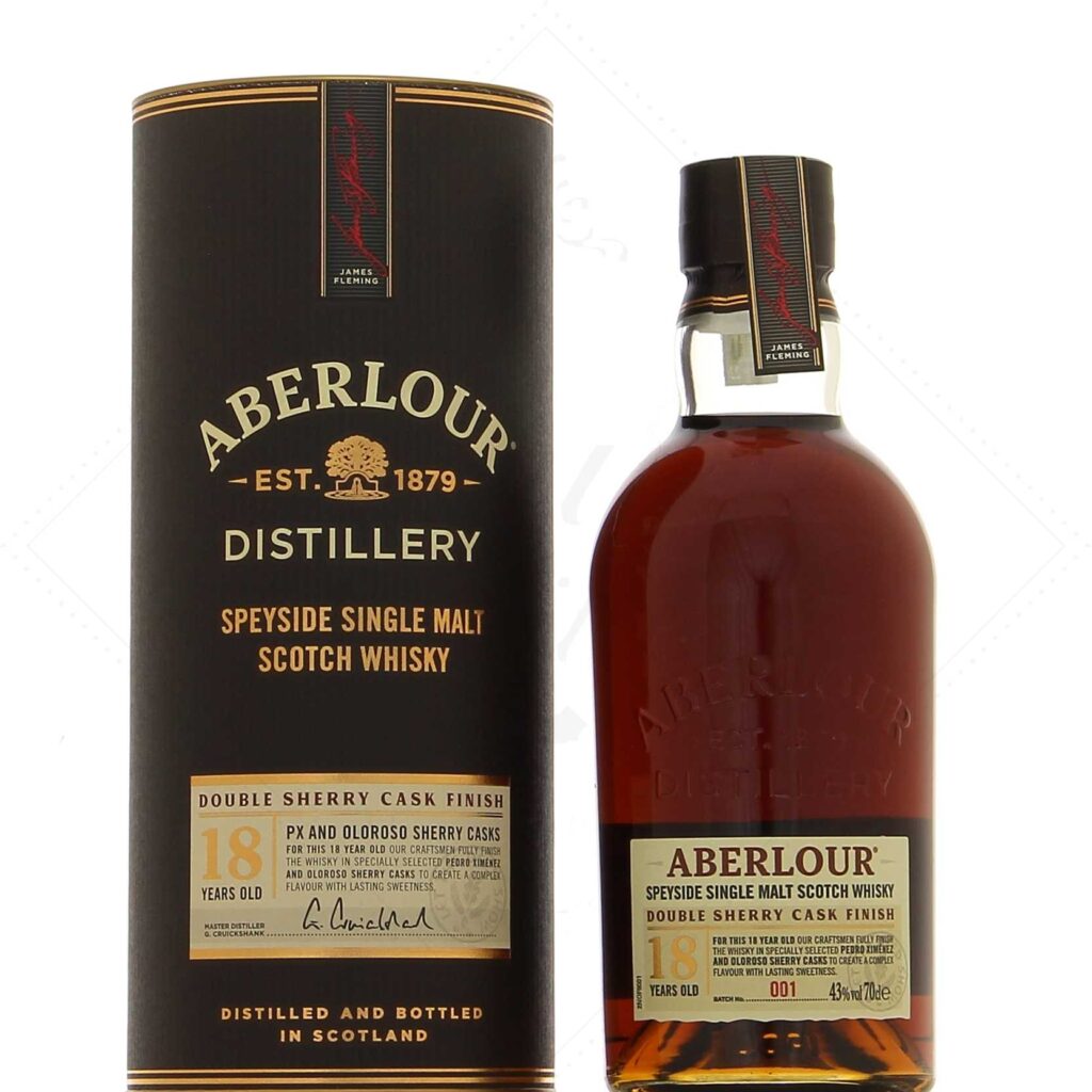 Aberlour 18 ans Double sherry cask 43° - Rhum Attitude