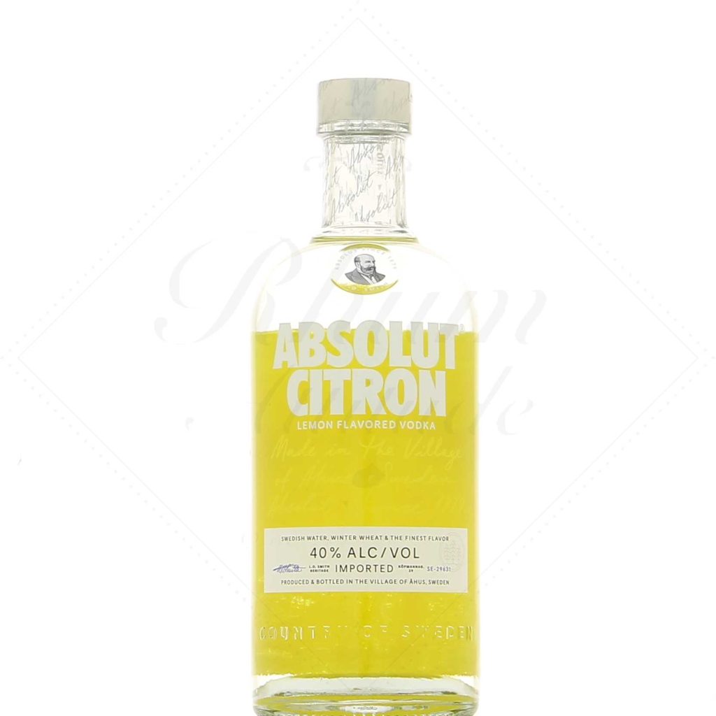 Absolut Vodka Lemon 40° - Rum Attitude
