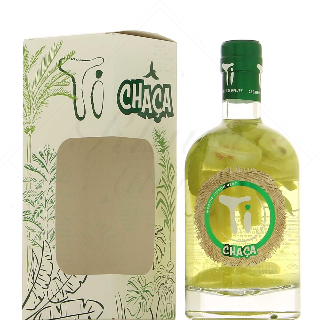 Les Rhums de Ced Ti Chaça Menthe Citron Vert 36° - Rhum Attitude