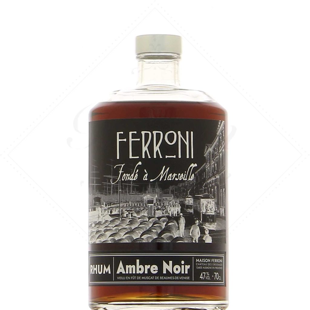 Ferroni Amber Black 47° - Rum Attitude