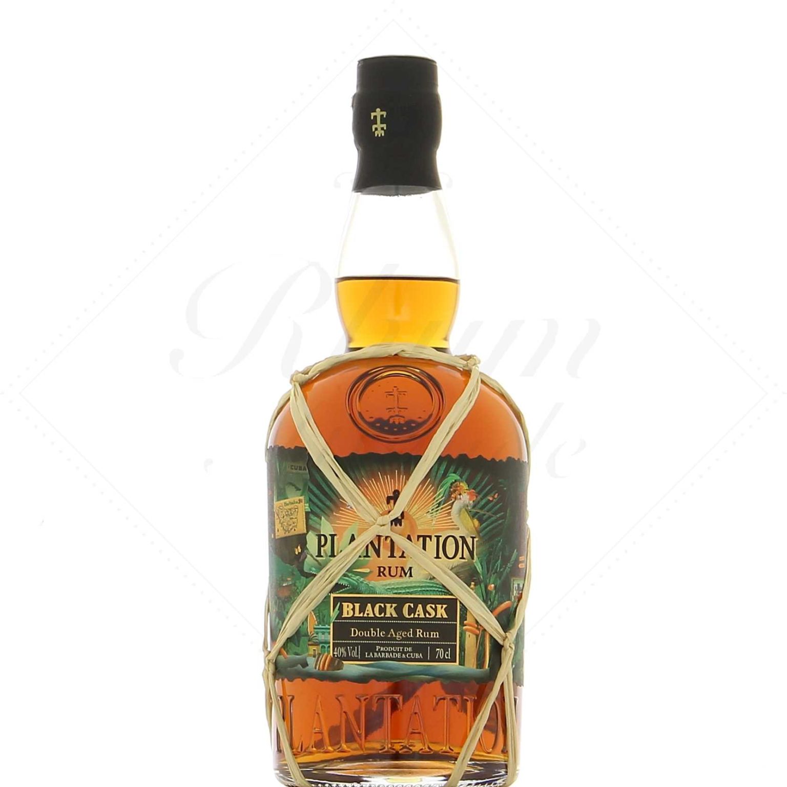 Plantation Rum Black Cask Barbade & Cuba 40° - Rhum Attitude