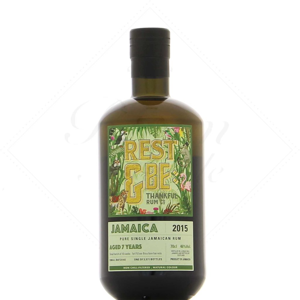 Rest & Be Thankful Jamaica Lluidas Vale 7 years 2015 46° - Rum Attitude