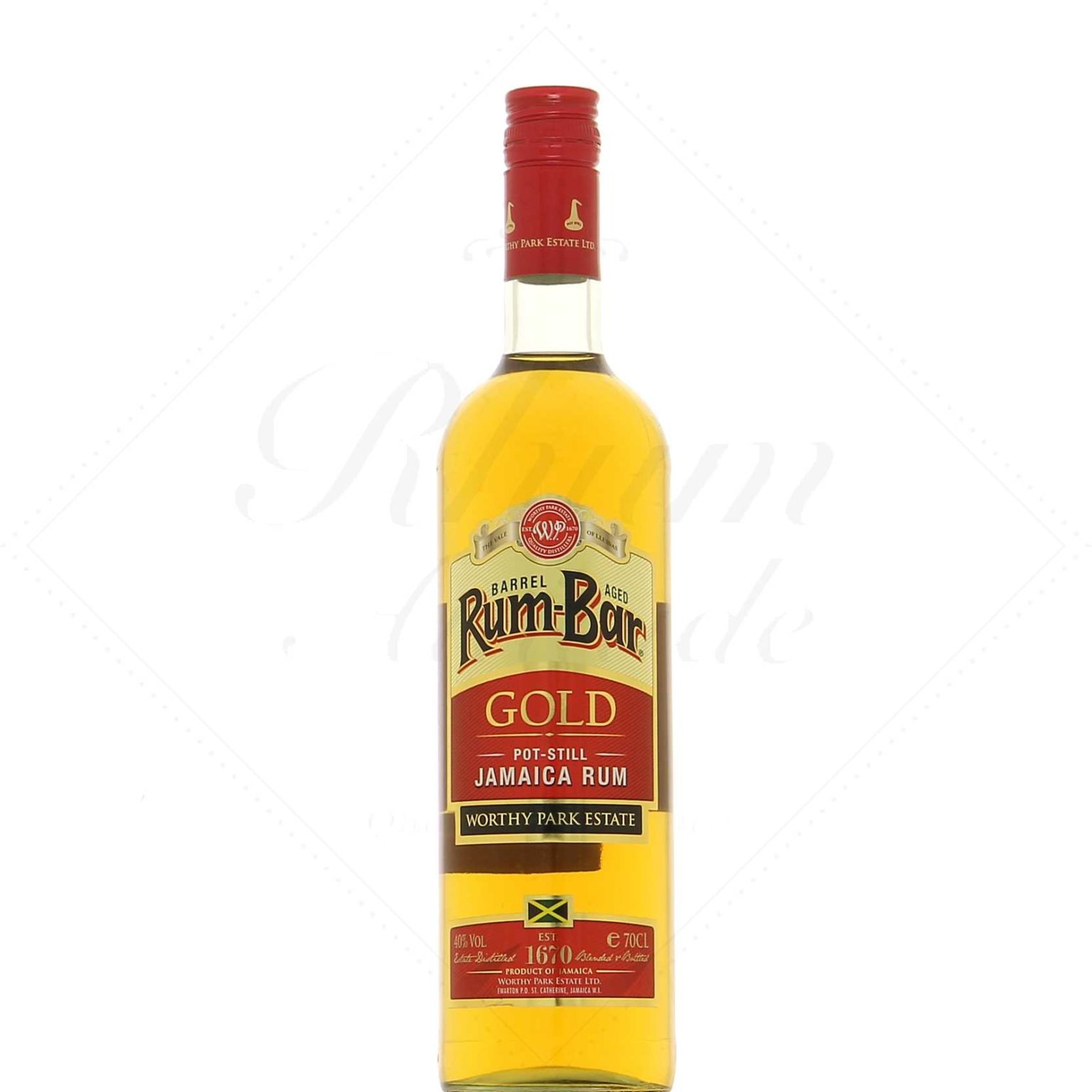 Worthy Park Rum Bar Gold 40° - Rhum Attitude