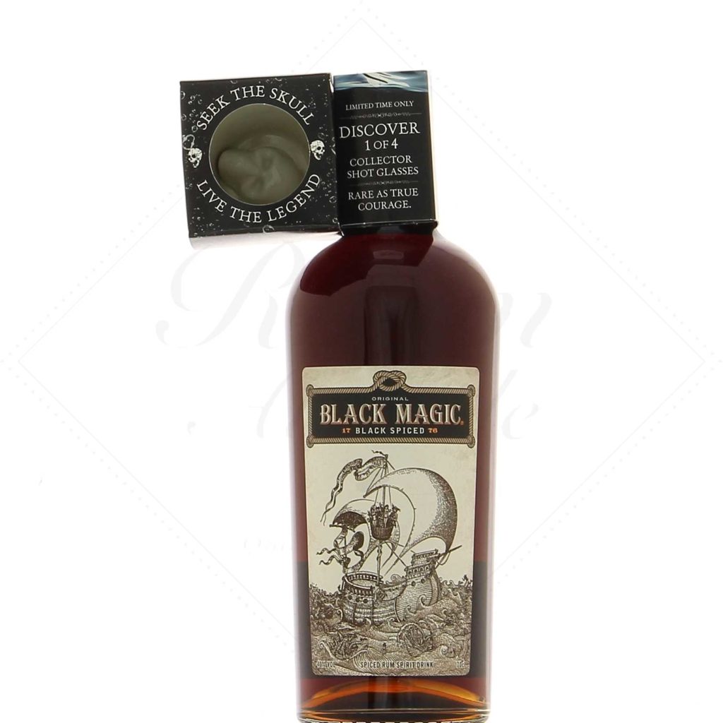 Black Magic Spiced + shooter 40° - Rhum Attitude