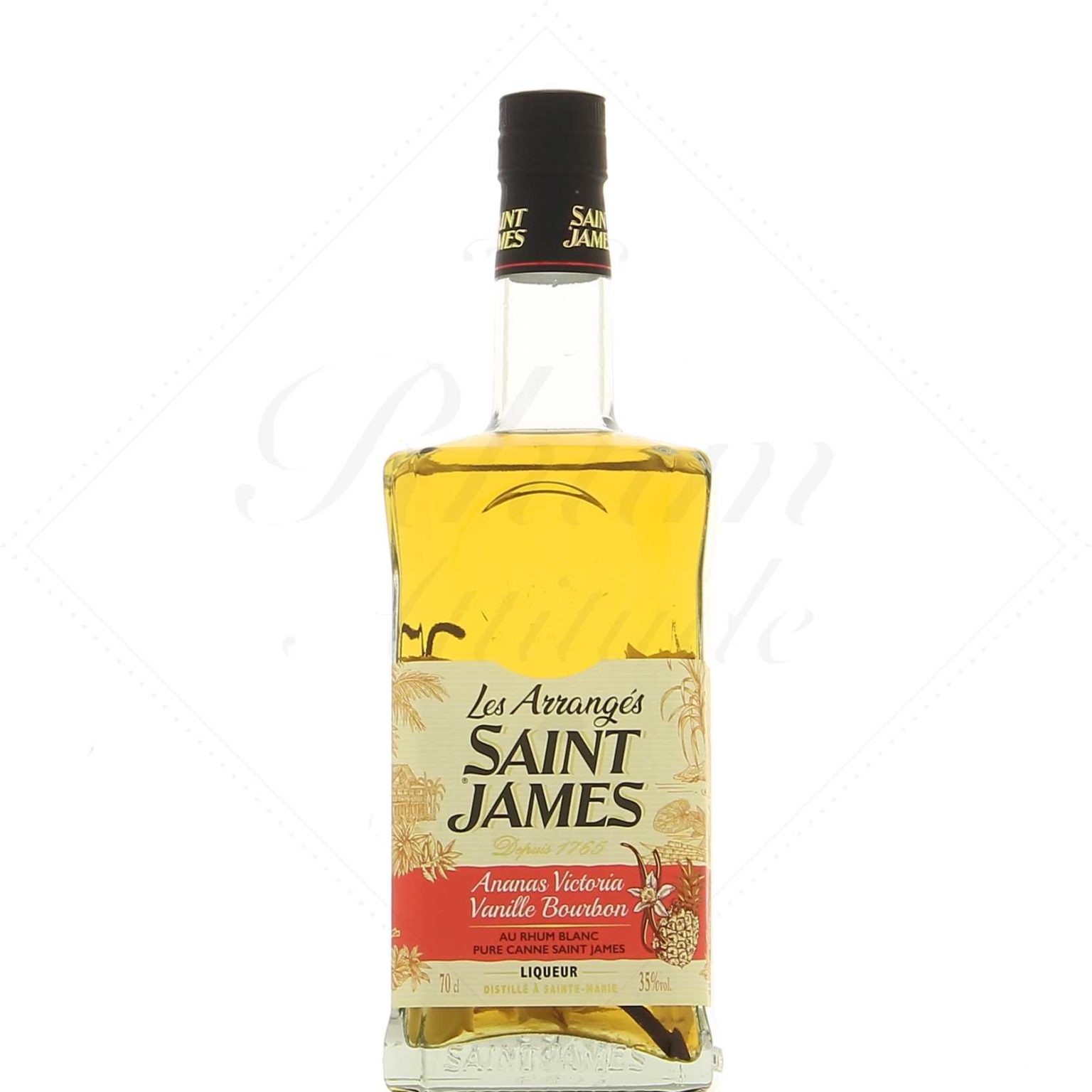 Saint James Arranged Pineapple Victoria Vanilla Bourbon 35° - Rum Attitude