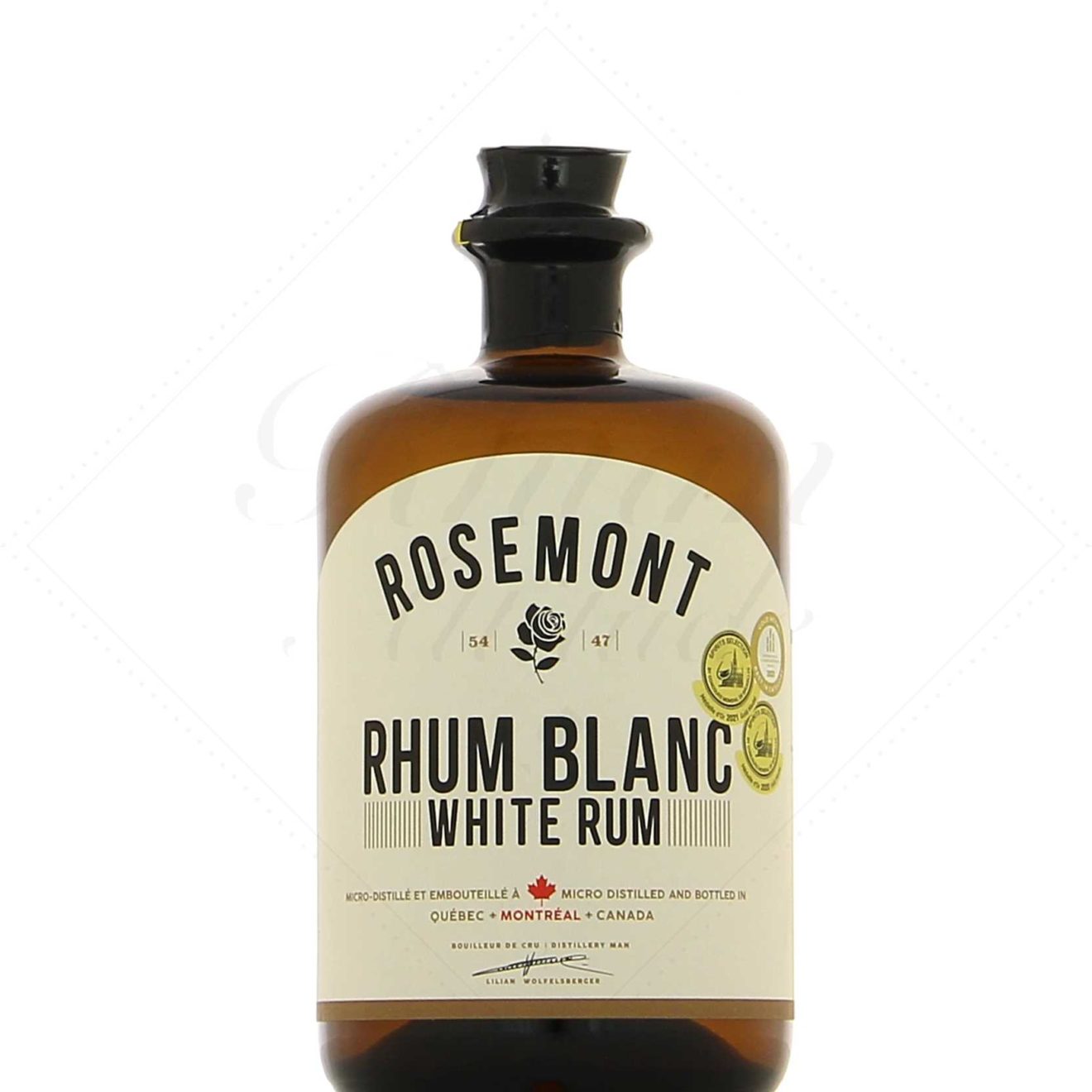 Rosemont Rhum Blanc 43° - Rhum Attitude