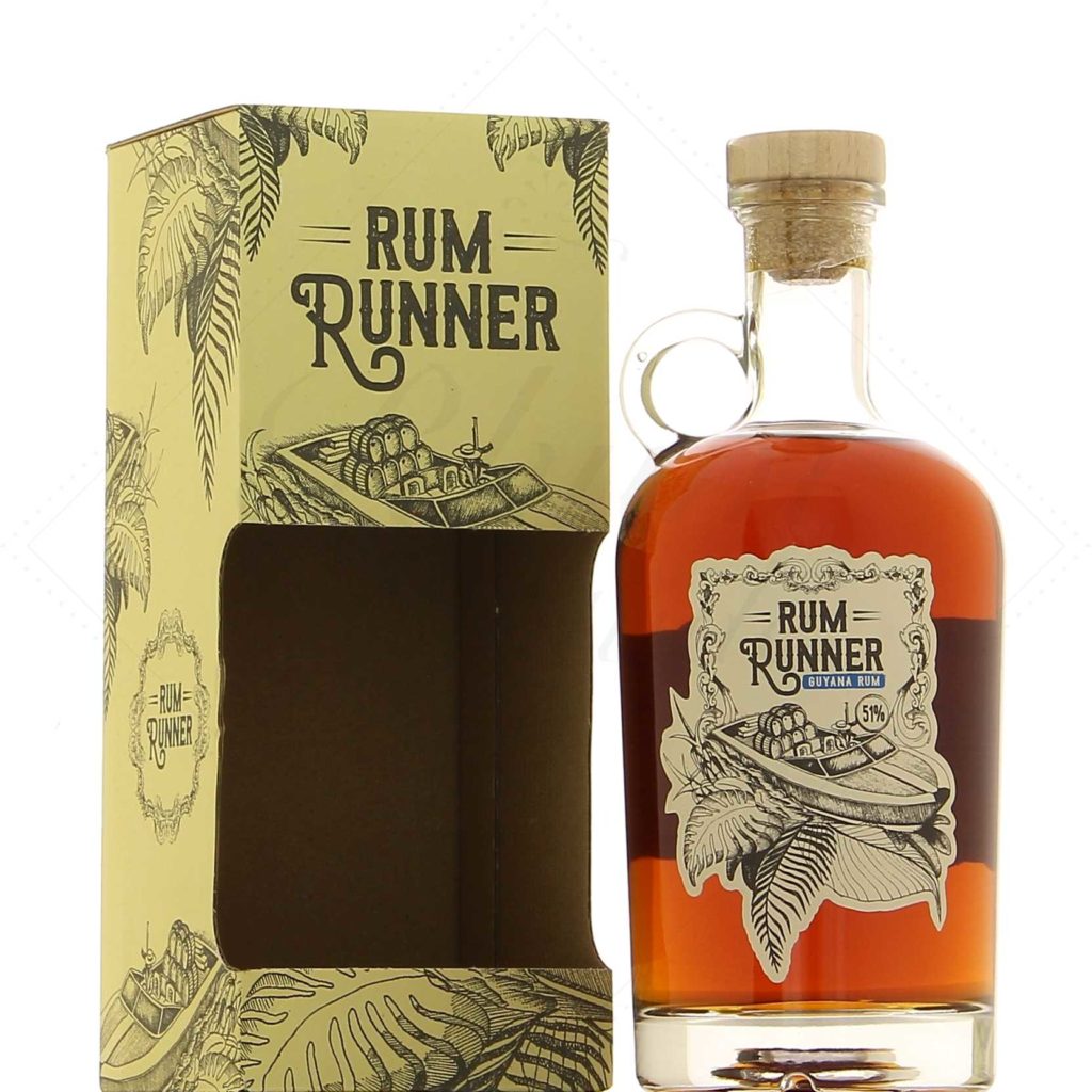 Rum Runner Guyana Rum 51° - Rhum Attitude
