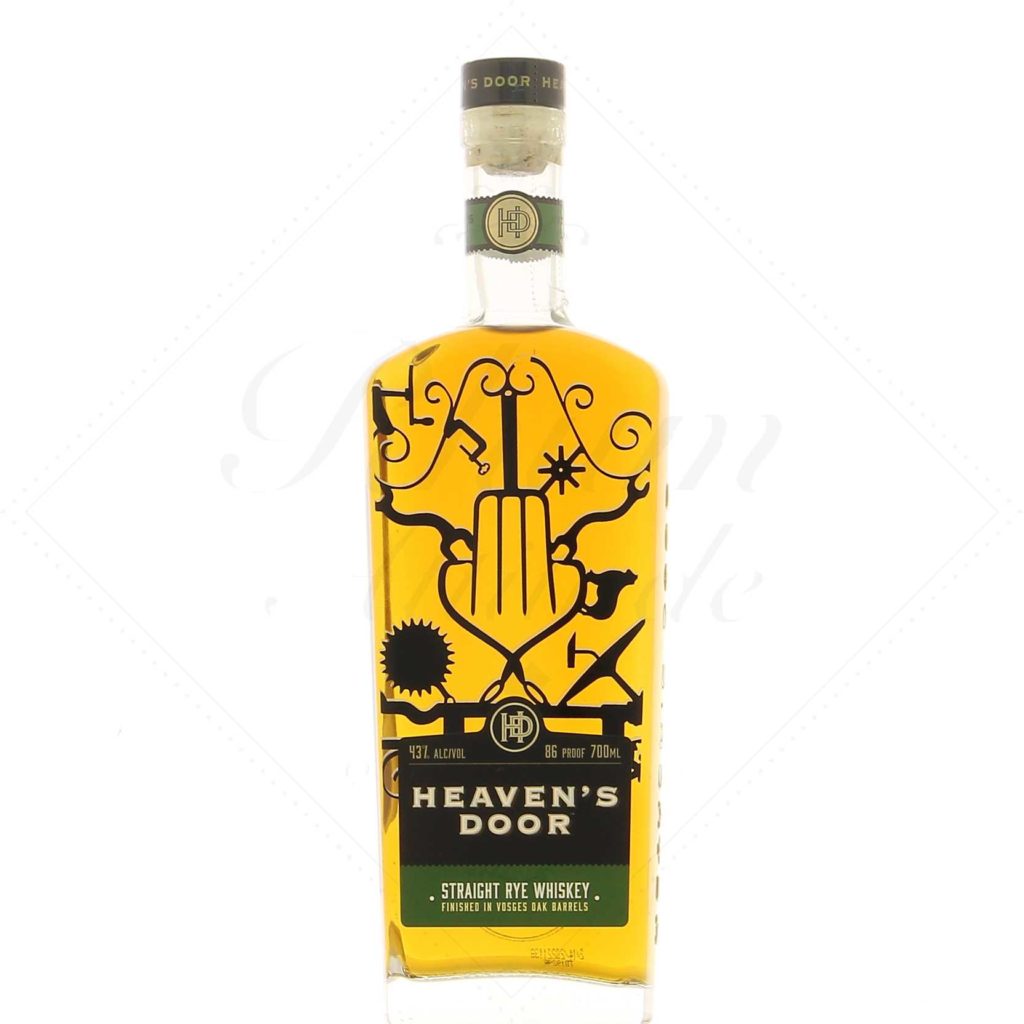 Heaven's Door Straight Rye 43° - Rum Attitude