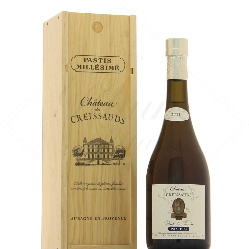Pastis Château Des Creissauds 2021 Brut de Foudre 57,2° - Rhum Attitude