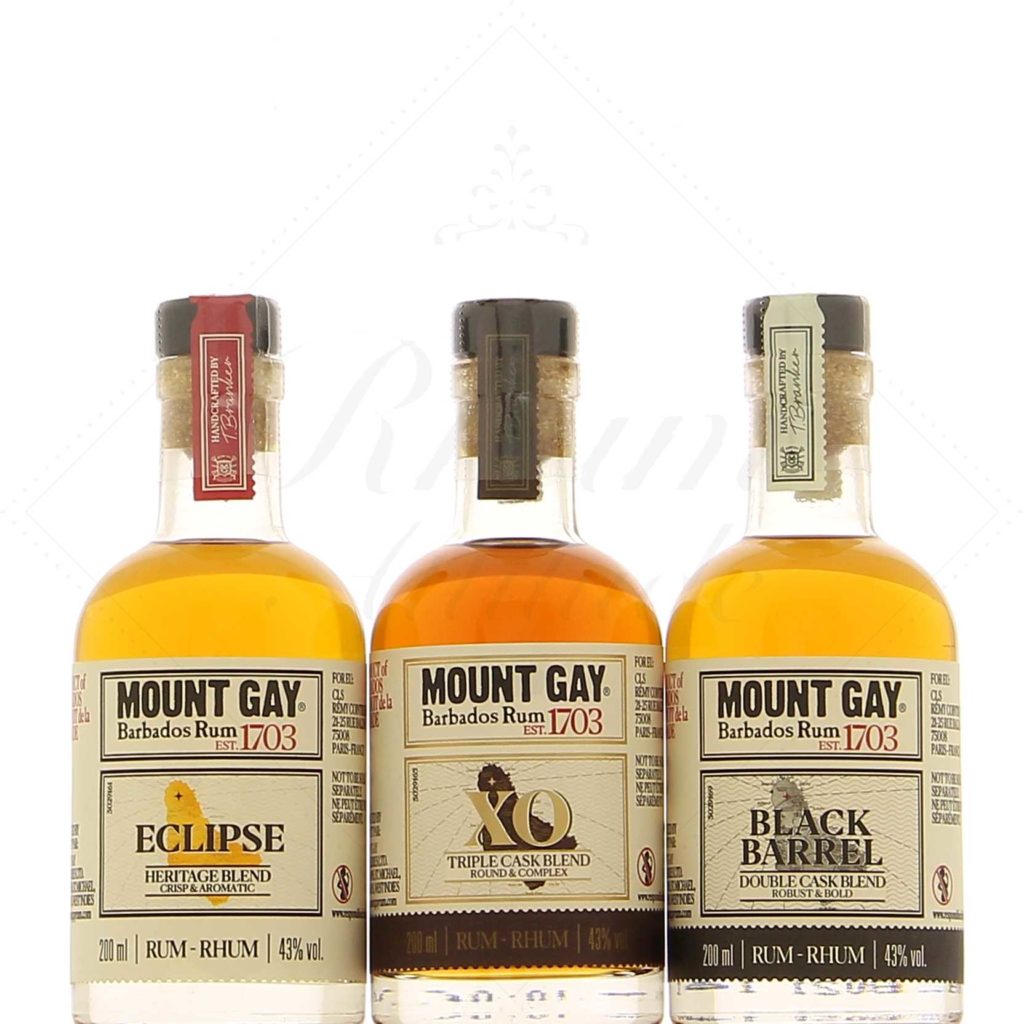 Mount Gay Discovery Discovery box 3x20cl 43° - Rum Attitude