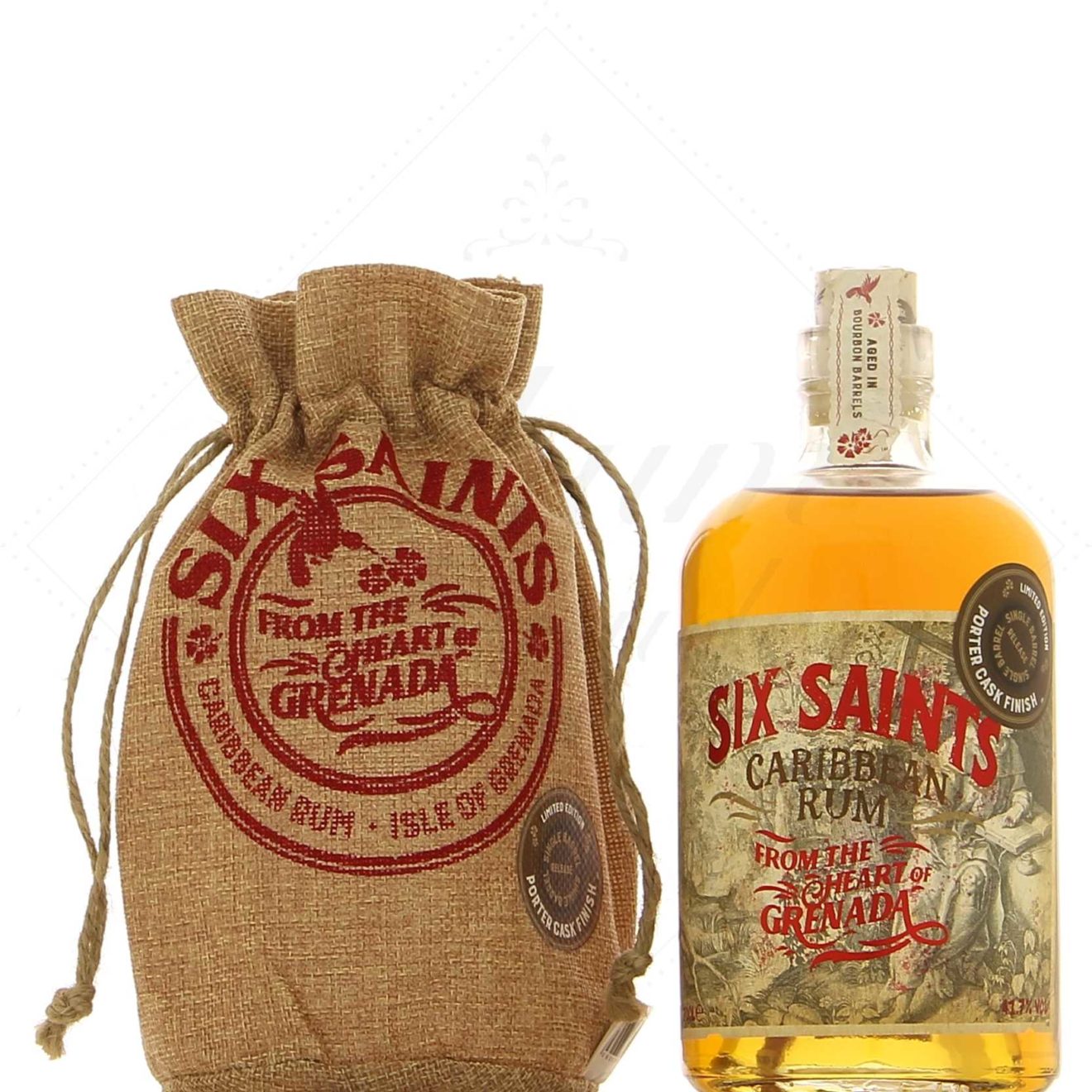 Six Saints Porter Beer Cask Finish 41,7° - Rhum Attitude