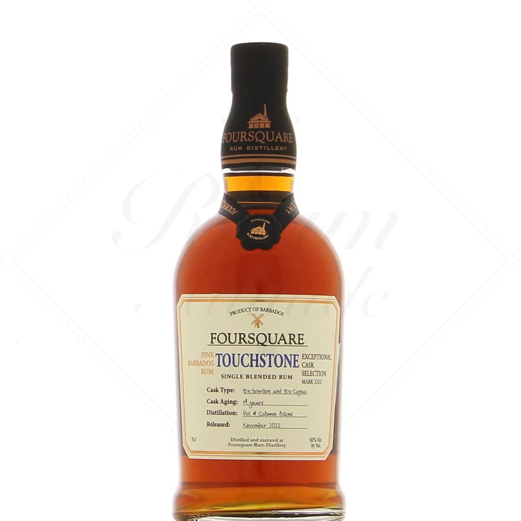 Foursquare Touchstone 14 ans 61° - Rhum Attitude