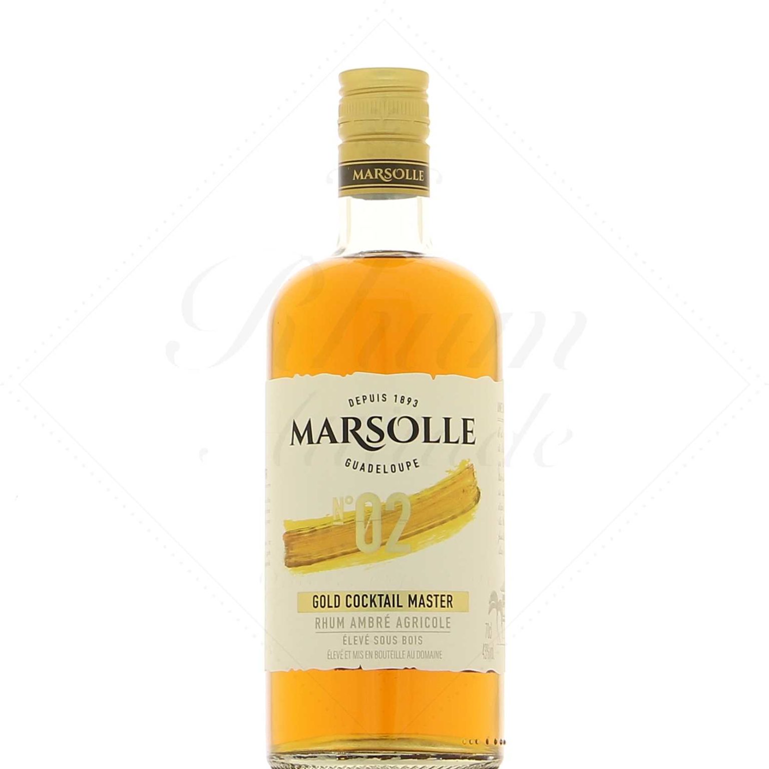 Marsolle Gold 43° - Rhum Attitude