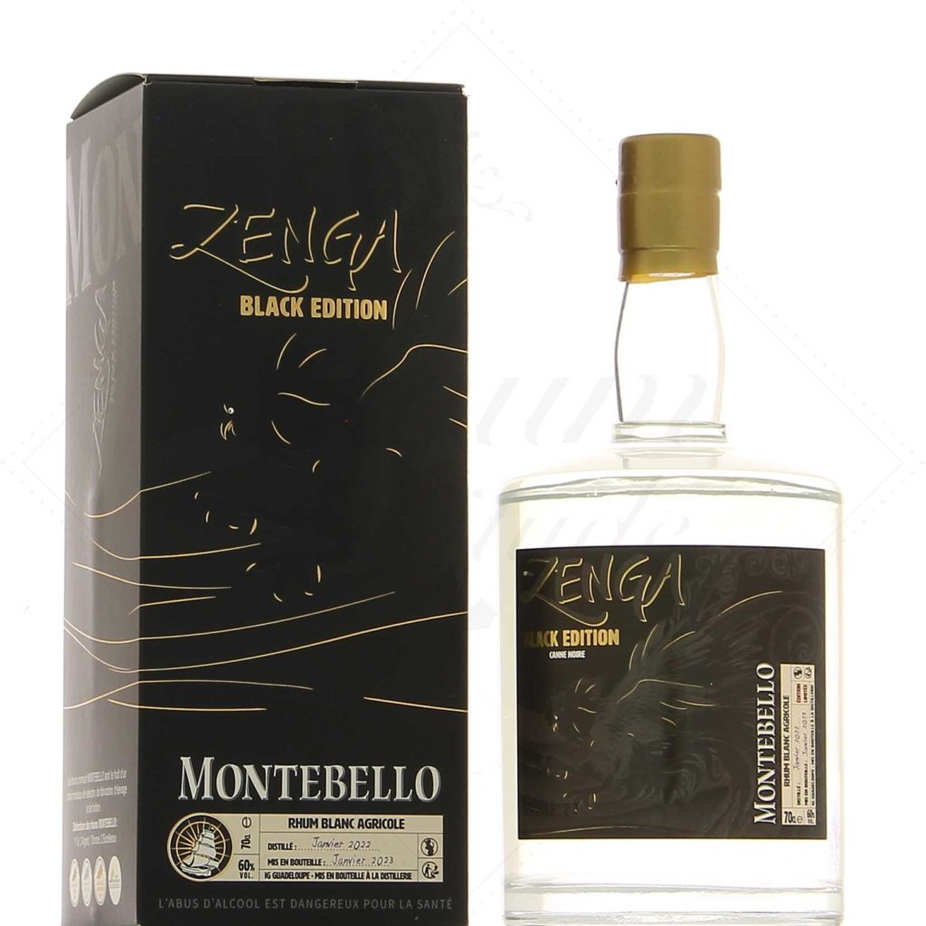 Montebello Zenga Black 60° - Rhum Attitude