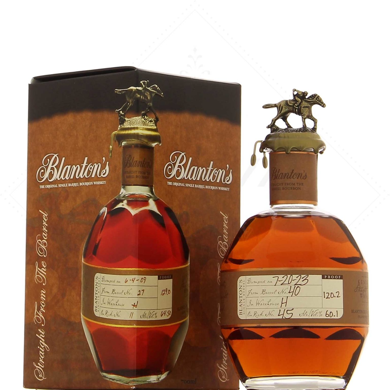 Blanton's Straight from the barrel 60,1° - Rhum Attitude