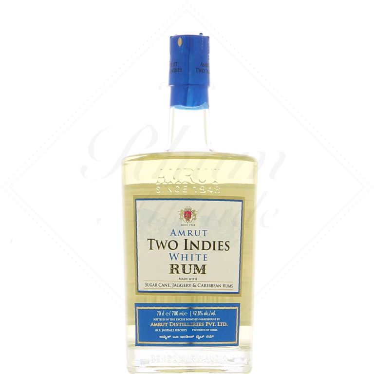 Amrut Two Indies White Rum 42,8° - Rhum Attitude