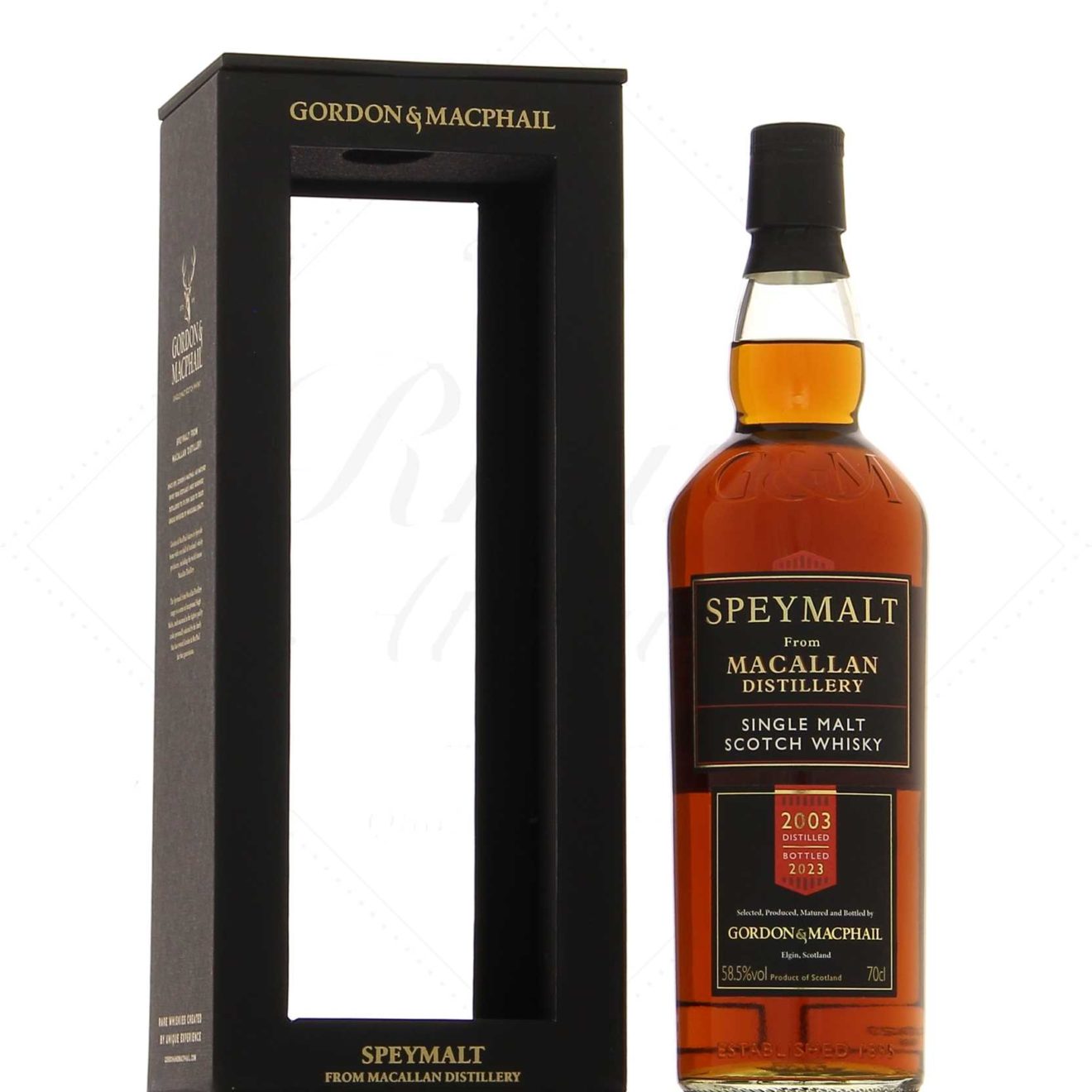 Gordon & MacPhail Speymalt from Macallan 2003 58,5° - Rhum Attitude