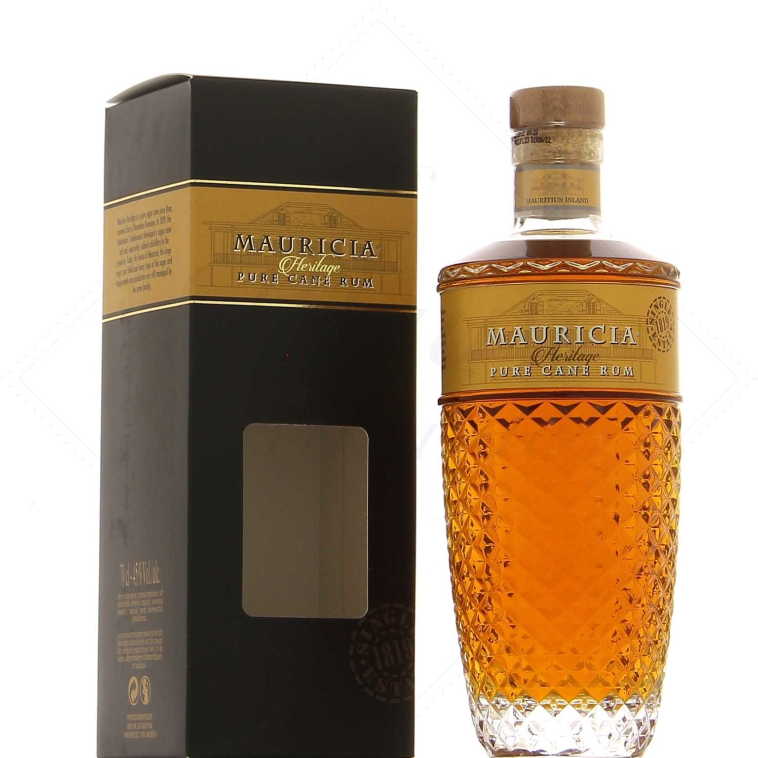 Mauricia Heritage 45° - Rhum Attitude