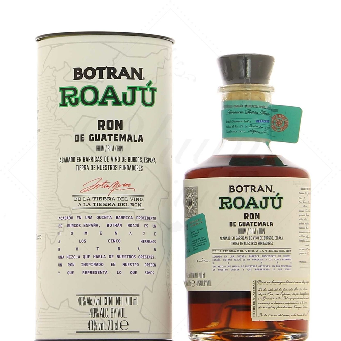Botran Roaju 40° - Rhum Attitude