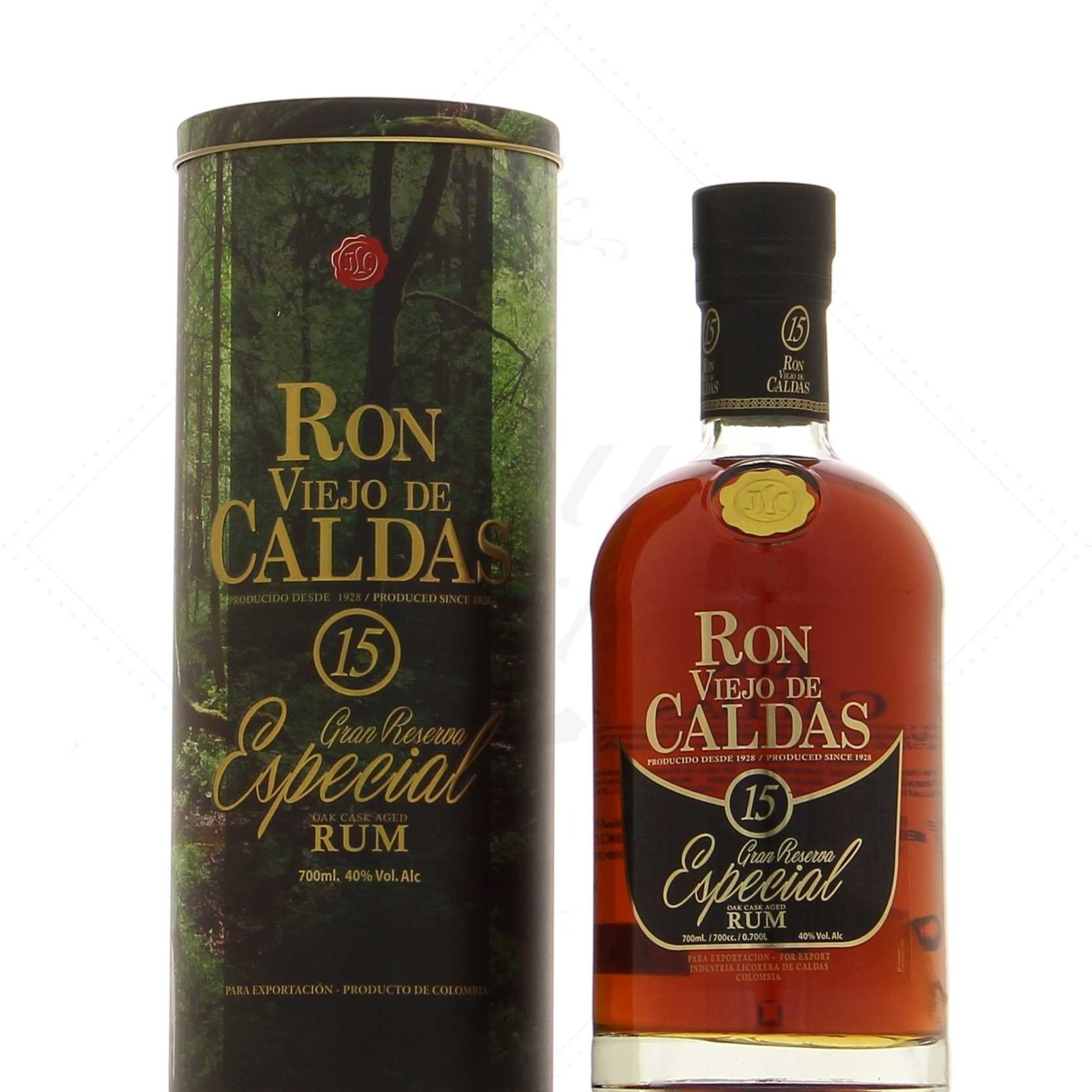 Ron Caldas 15 years 40° - Rum Attitude